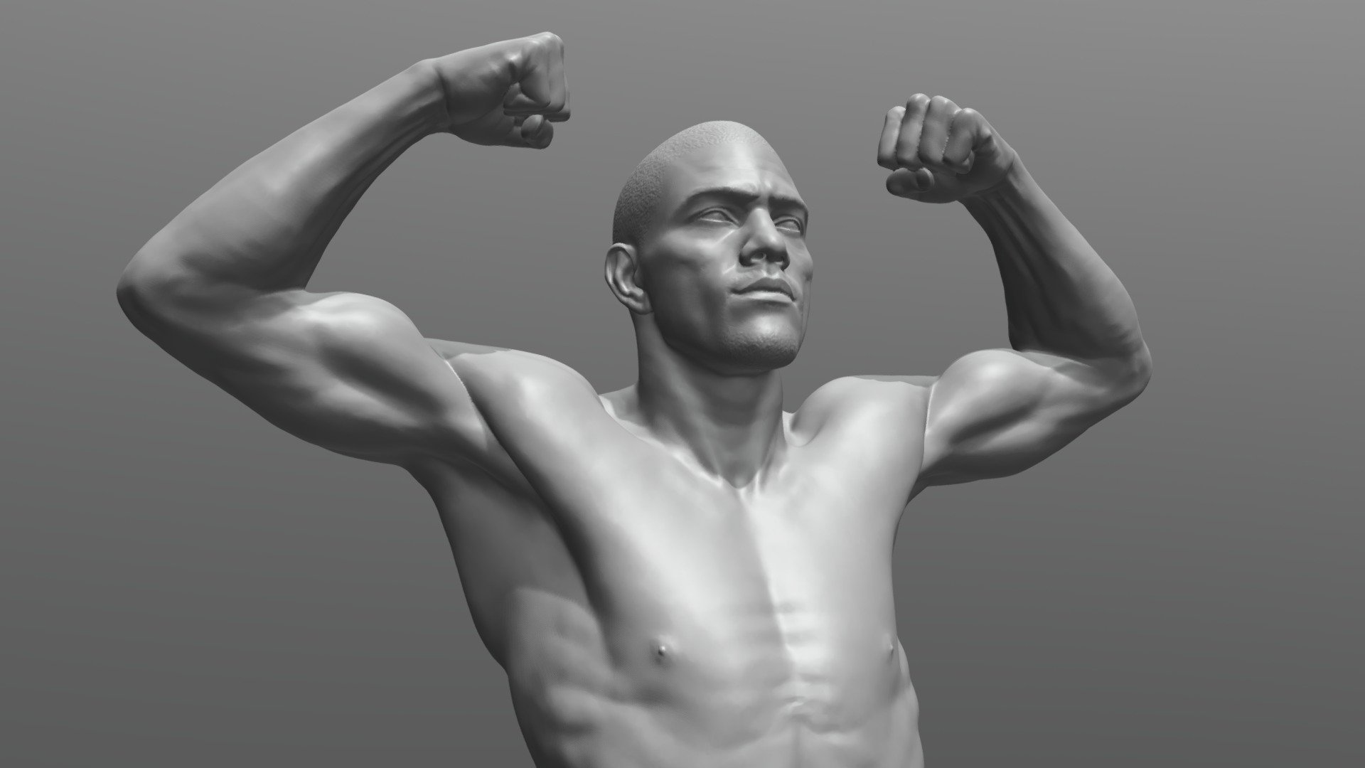 Alex "Poatan" Pereira - Zbrush Sculpt - Download Free 3D model by Imanol Matias (@imanolmatias ...