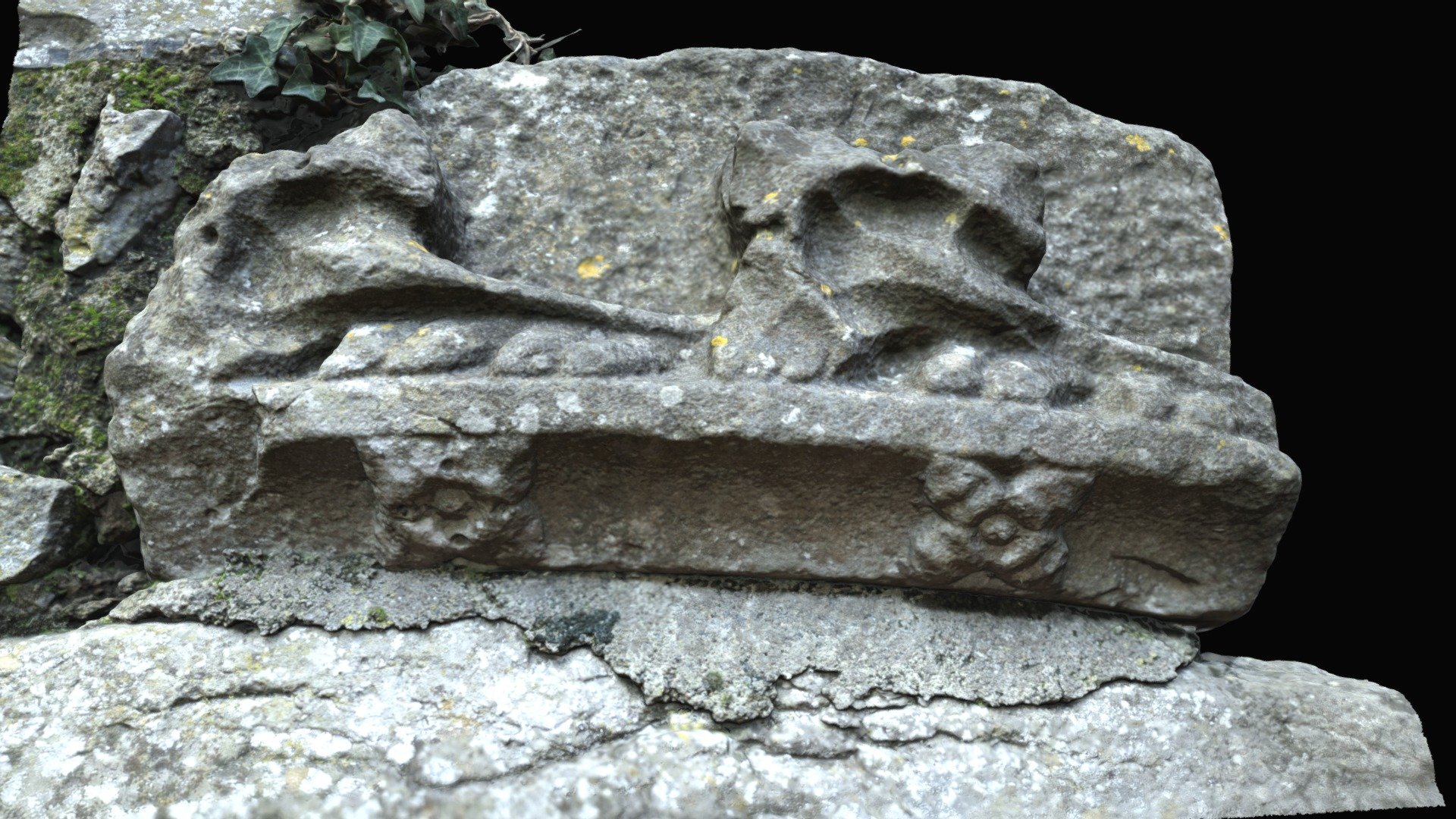 Nenagh Friary Architectural Fragment - Download Free 3D model by ...