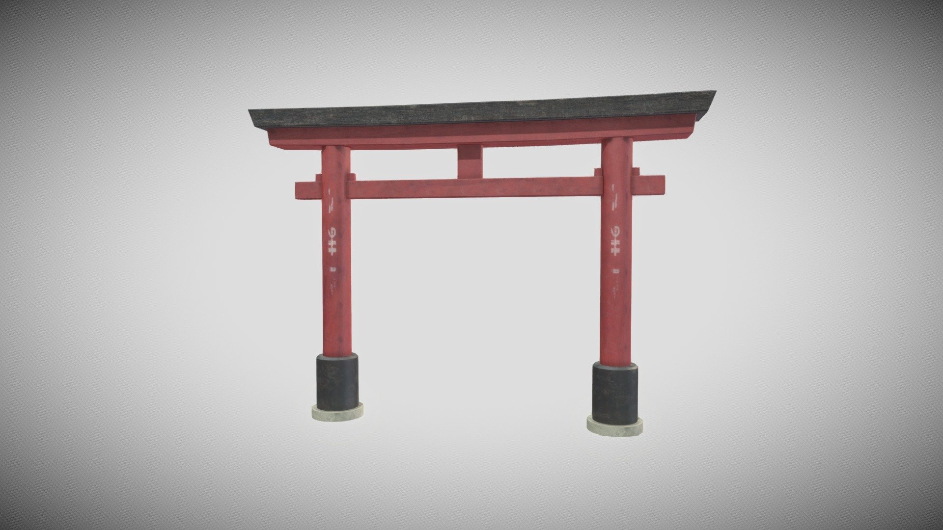 Torri Gate - 3D model by Harley (@Harleyg) [e5c4f91] - Sketchfab