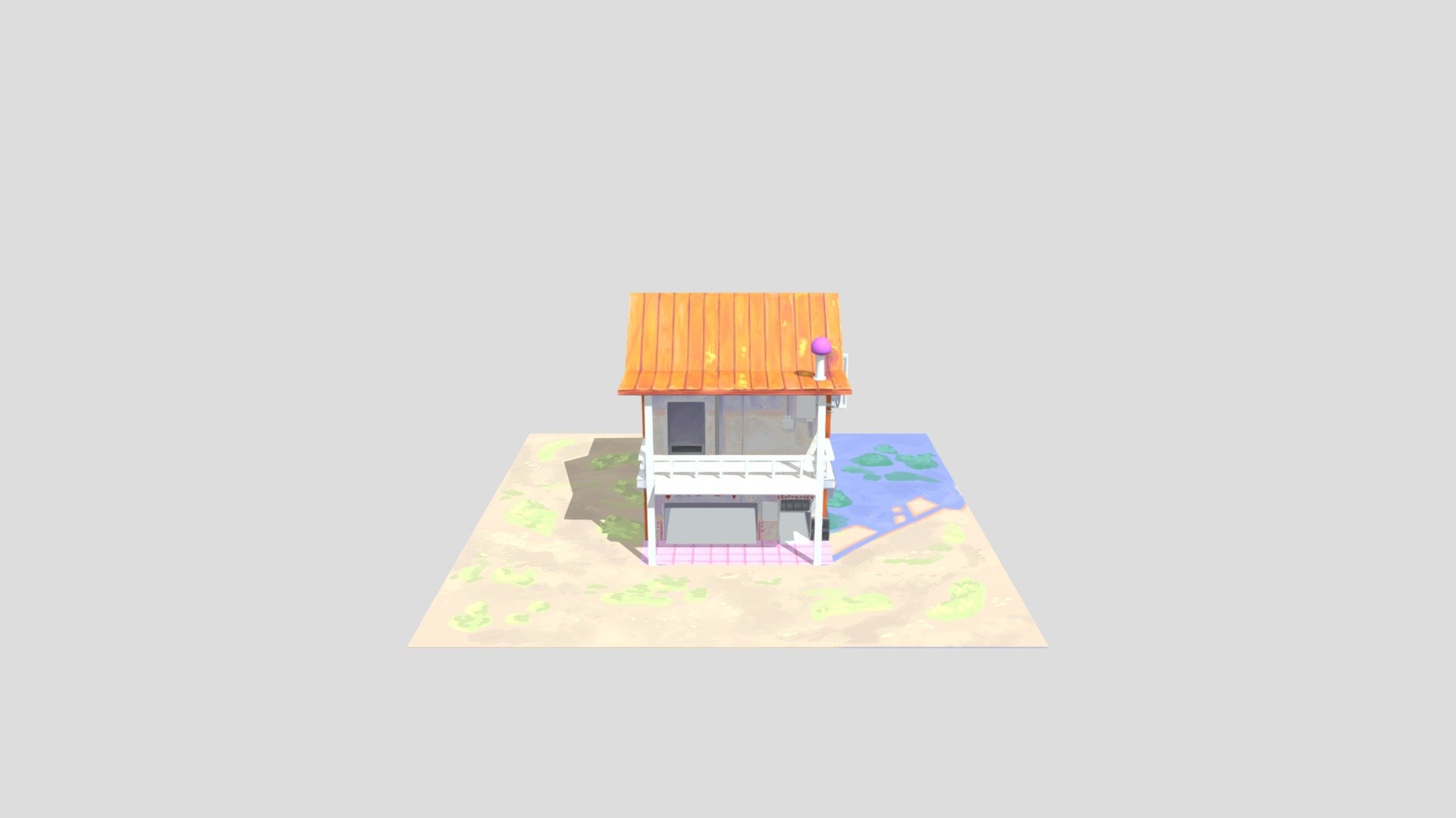 Lowpoly Kos laboratory - 3D model by nvanegas [e5c5474] - Sketchfab
