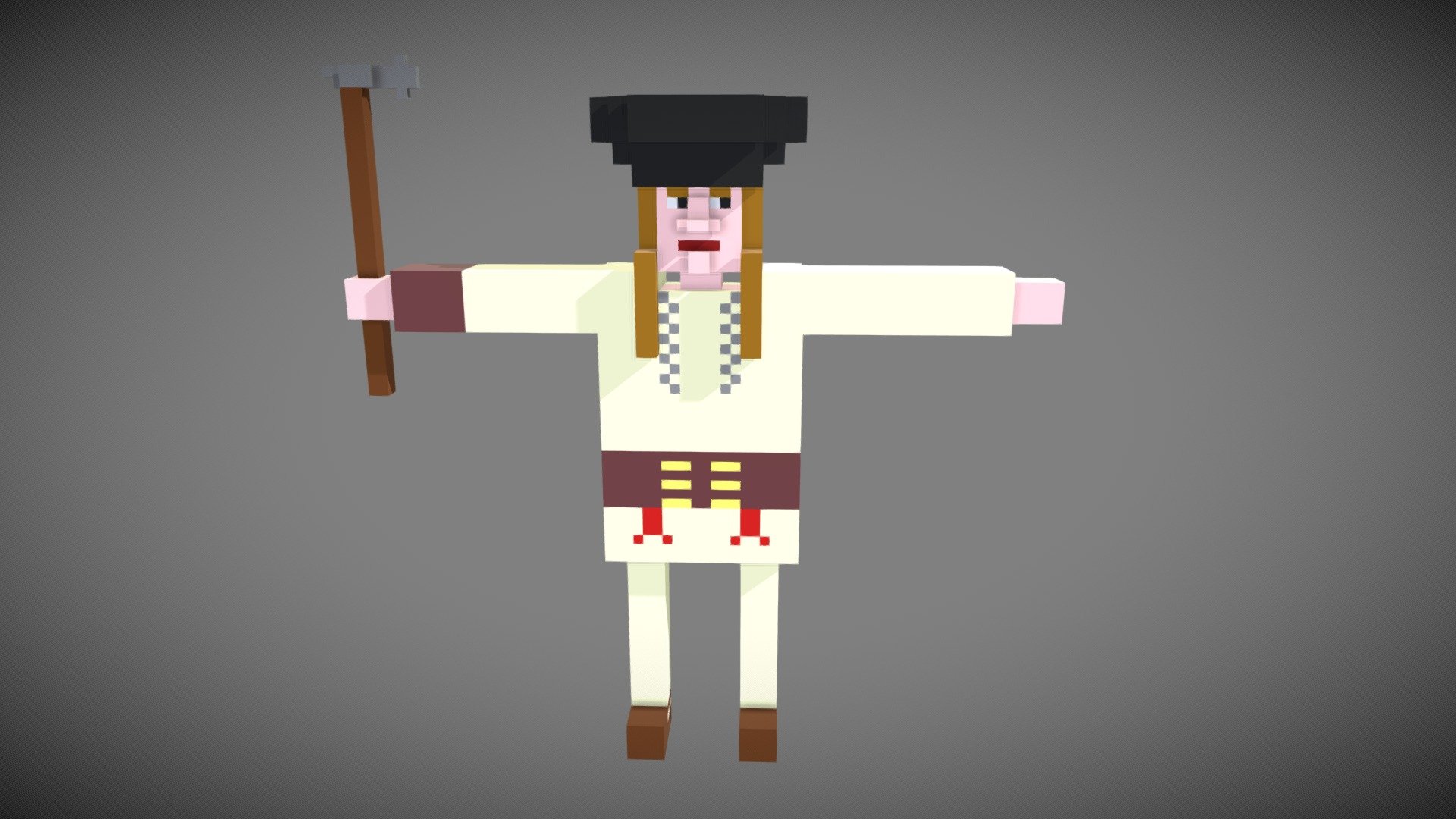 Jánošík - Download Free 3D model by pála vedcom (@MMMM12345) [e5c7140 ...