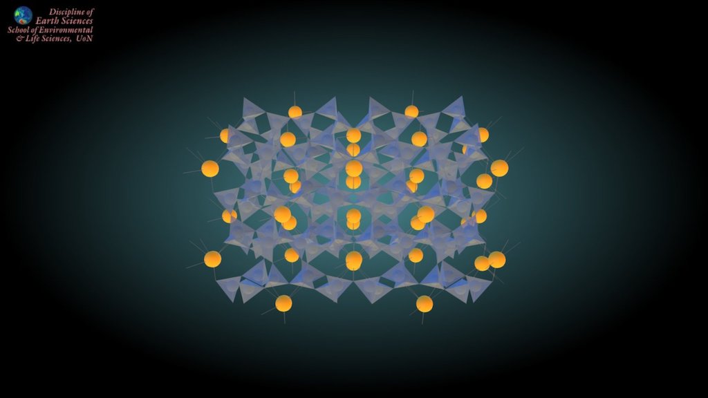 Albite - 3D model by Earth Sciences, University of Newcastle (@Landy42 ...