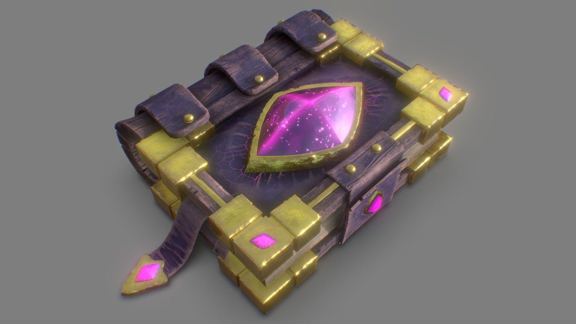 Spellbook - 3D model by Nikita Oleinik (@nikita.oleinik) [e5ca47f ...