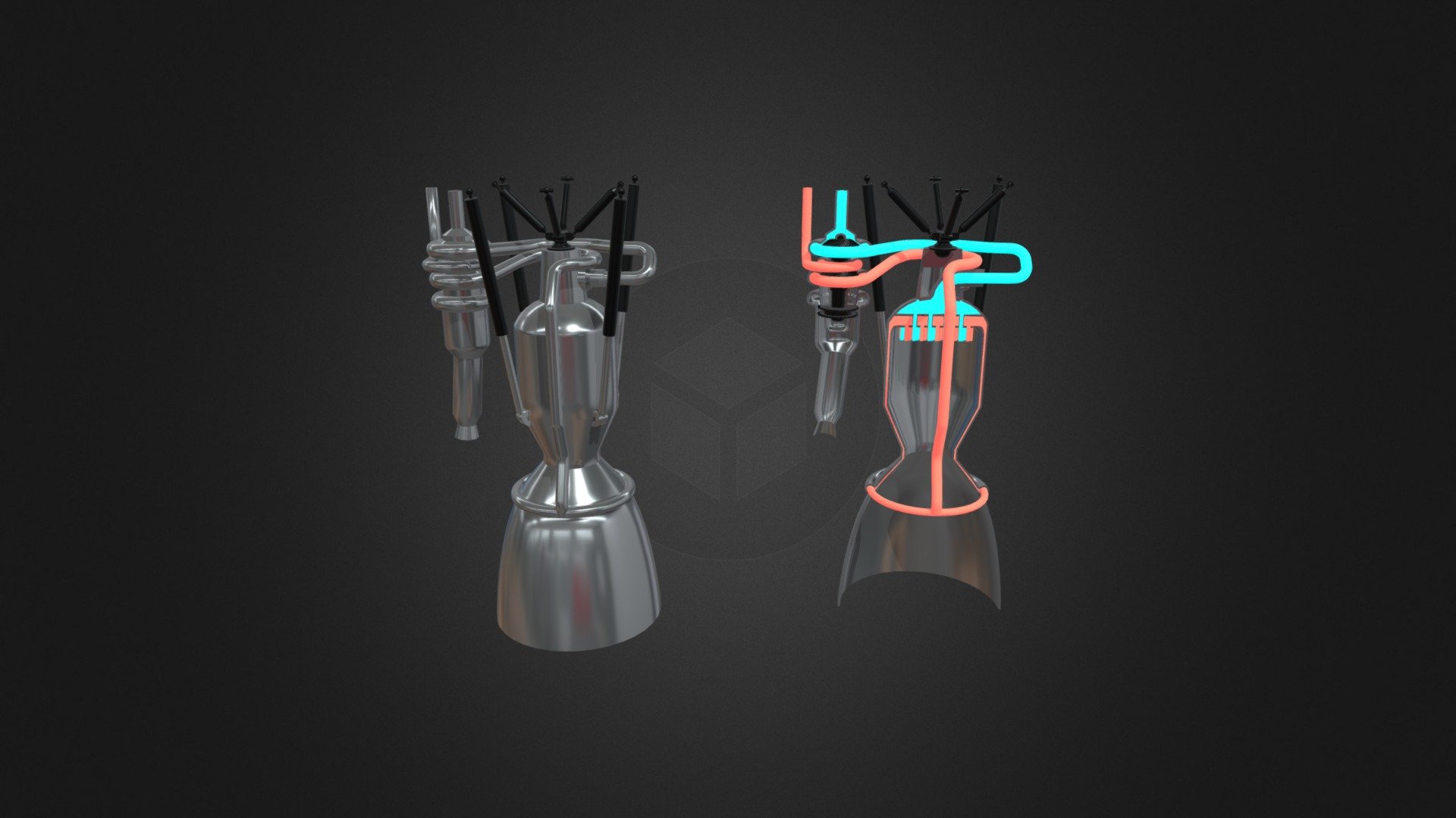 Merlin 1D - Download Free 3D model by KUBAHA [e5caa61] - Sketchfab