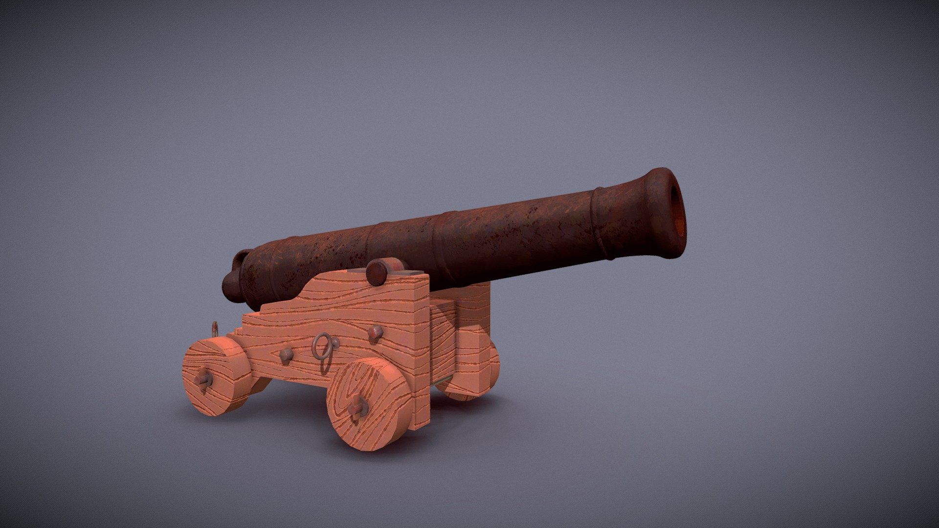 Cannon - 3D model by hugo.lindgren5 [e5cb793] - Sketchfab