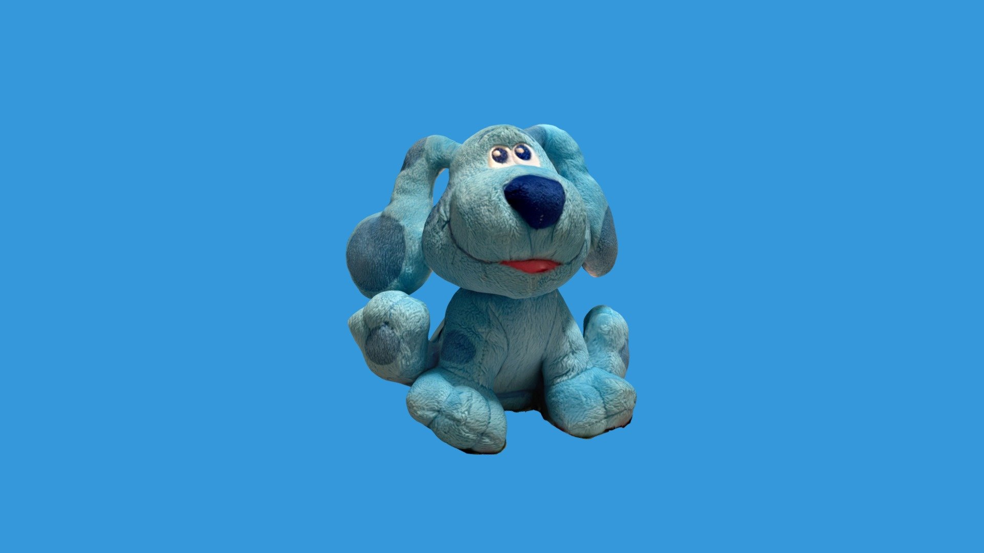 Blue clues - 3D model by symclawr [e5cb8f1] - Sketchfab