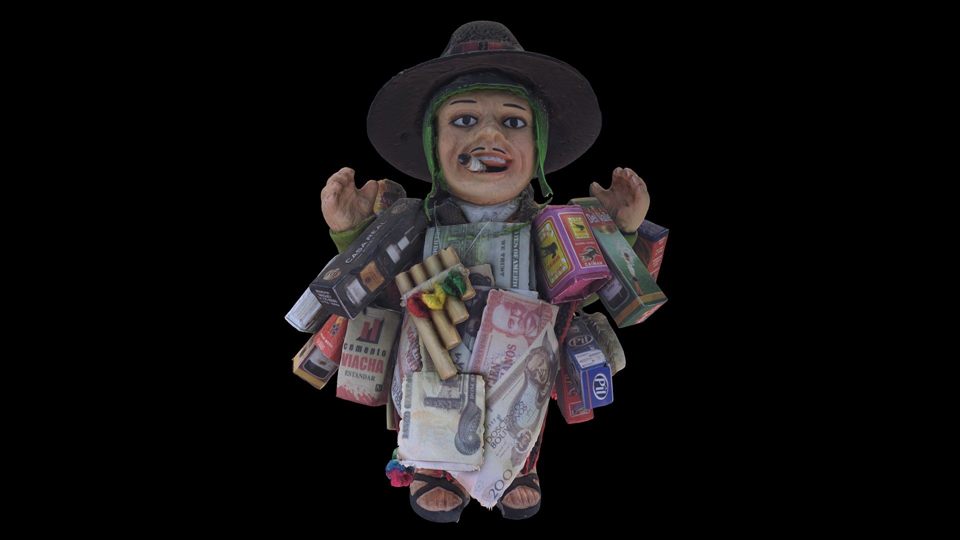 EKEKO - 3D model by Ruben Sergio Mamani Roque (@sergio-saurom) [e5cbe23 ...