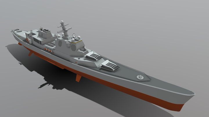 Iowa-class 3D models - Sketchfab