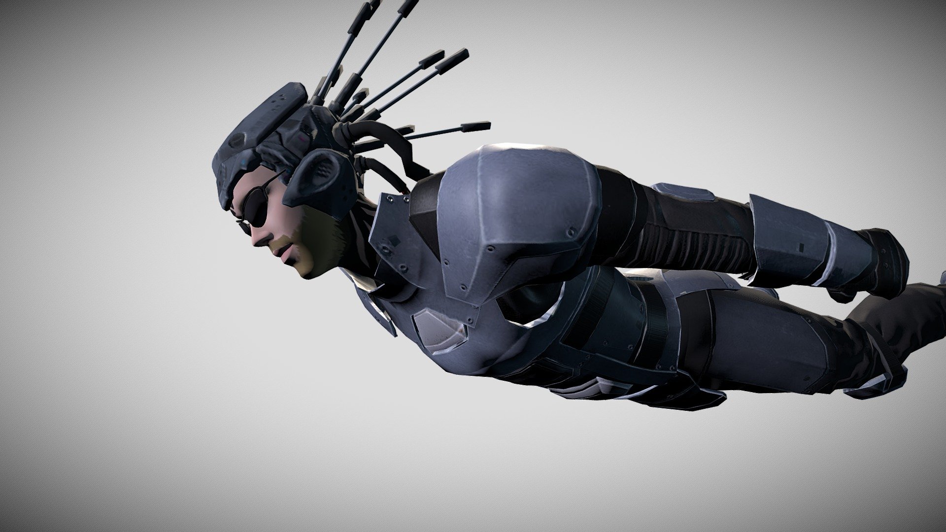 Spike, Super Hero - Animated - Download Free 3D model by tonyflanagan ...