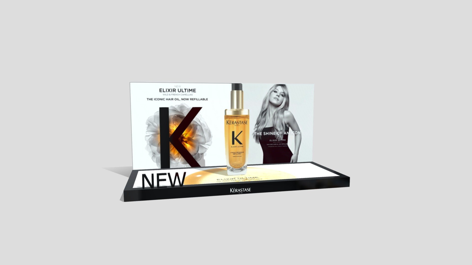 KERASTASE ELIXIRULTIME 2024 Display - 3D model by raofnaaji [e5d160a ...