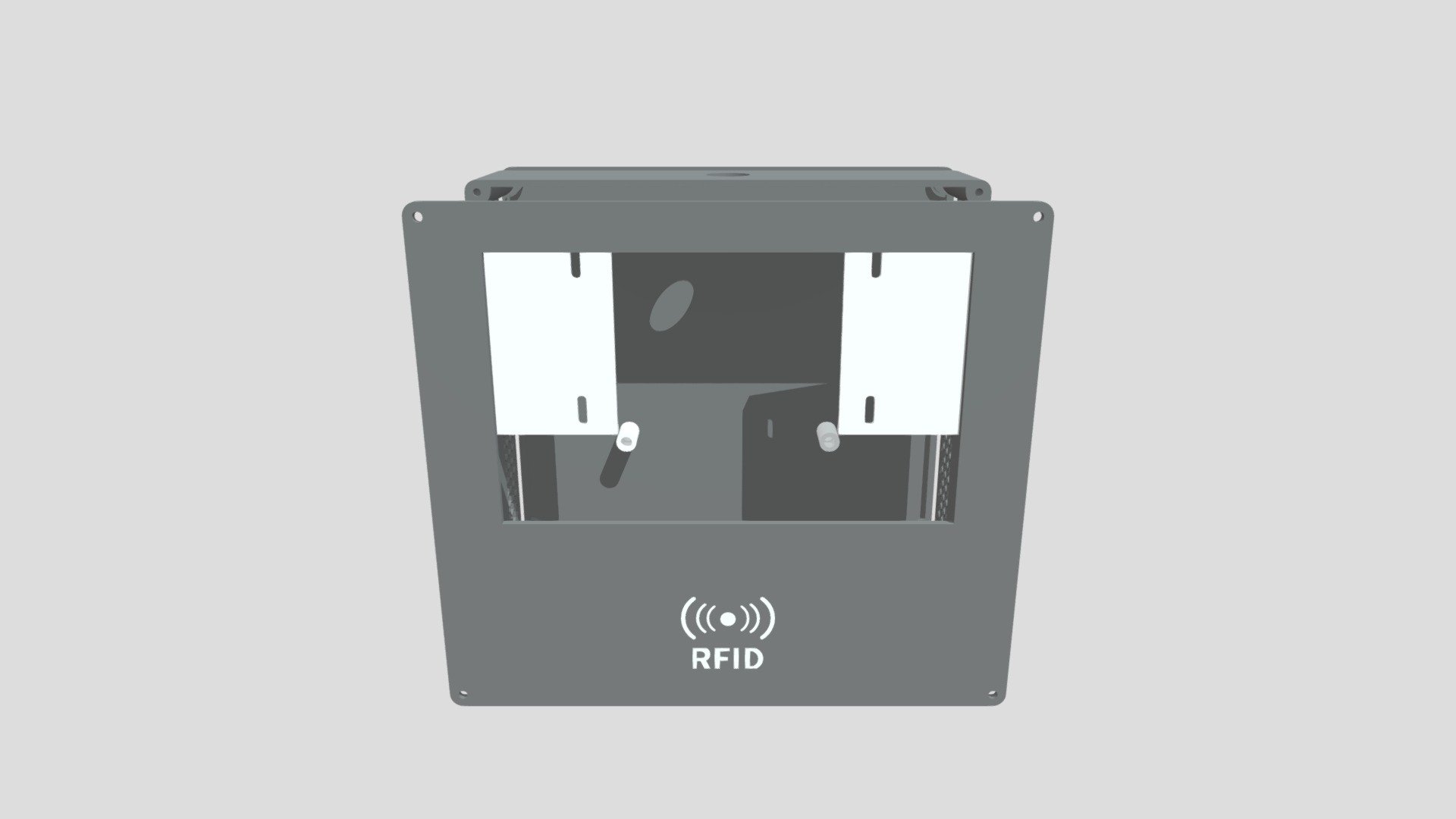 RFID Enclosure - Raspberry Pi with 7" LCD - 3D model by leivorgamer ...