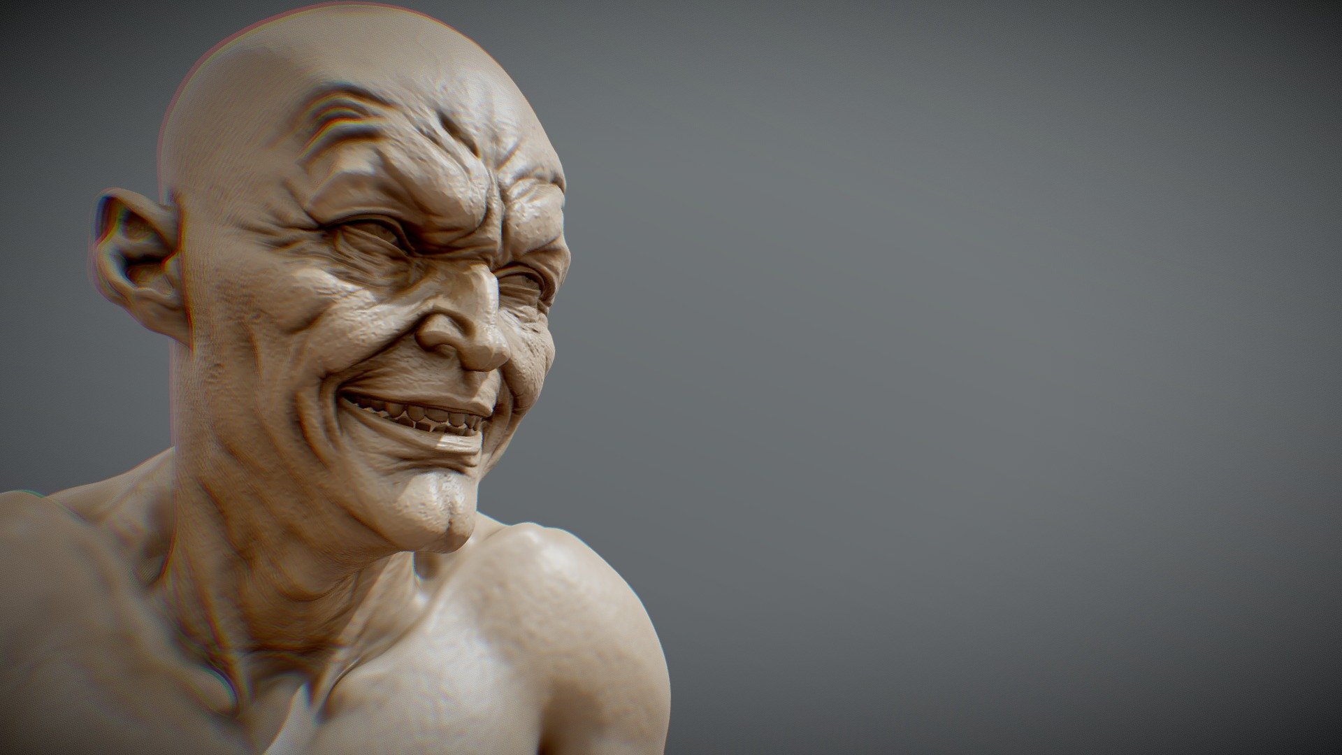 Oldman Face 3d Print - 3D model by Amitkumar (@cgamit786) [e5d3743 ...