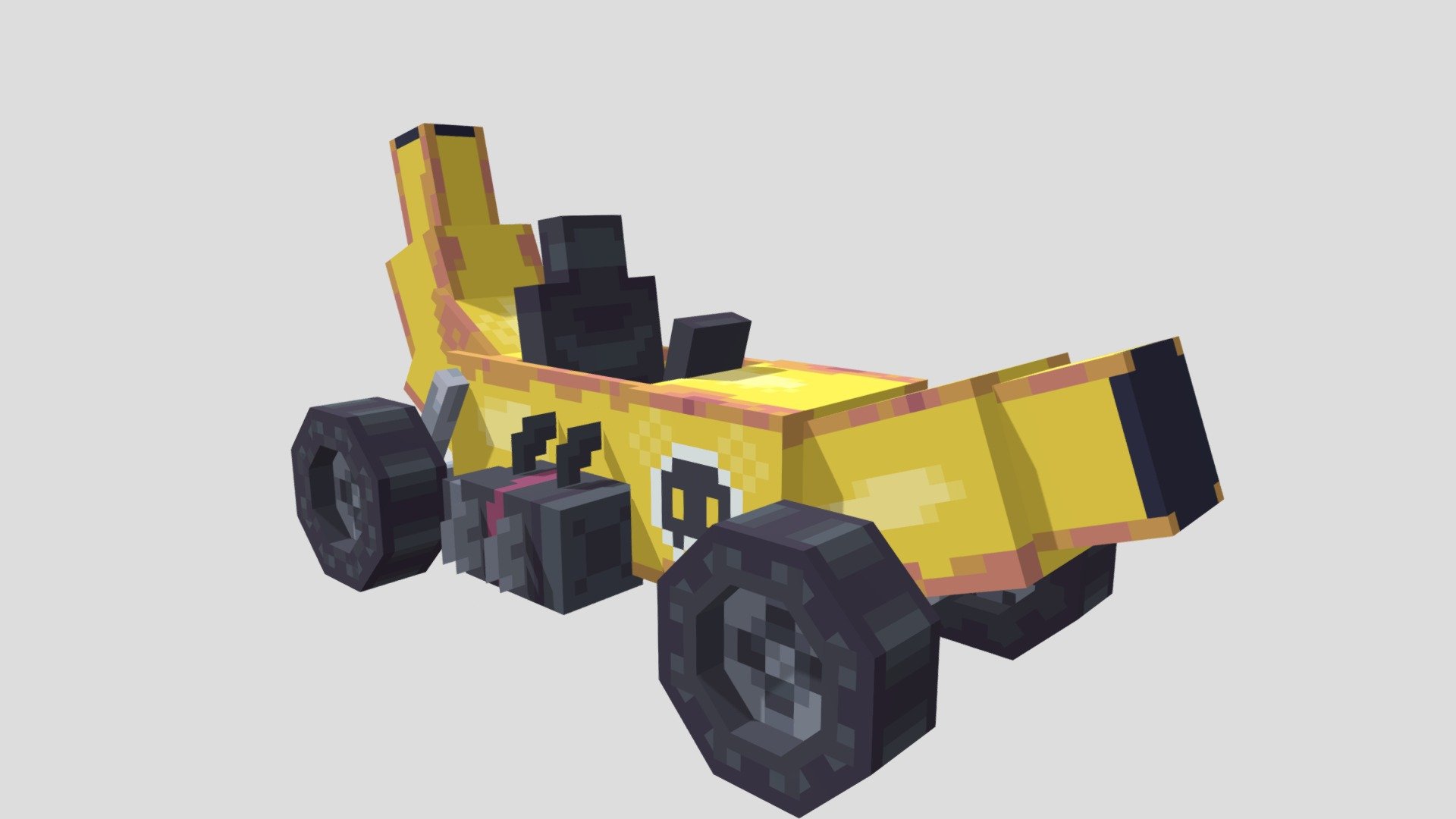 Banana Car - 3D model by Jer0x (@blackchilly92) [e5d6457] - Sketchfab