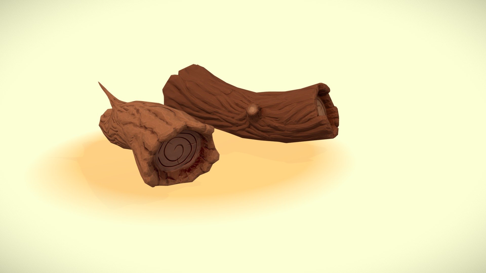 Stylized Tree Trunks - 3D model by gunes.duyul [e5d64c1] - Sketchfab