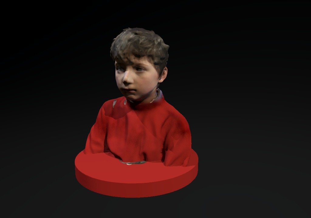 3D scan of a boy for a painting - Download Free 3D model by Guido ...