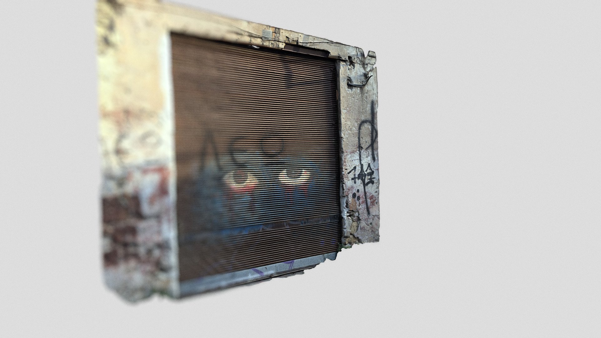 Eyes On Rusty Garage Door - A009GR003 - 3D model by inicosia_cyens ...