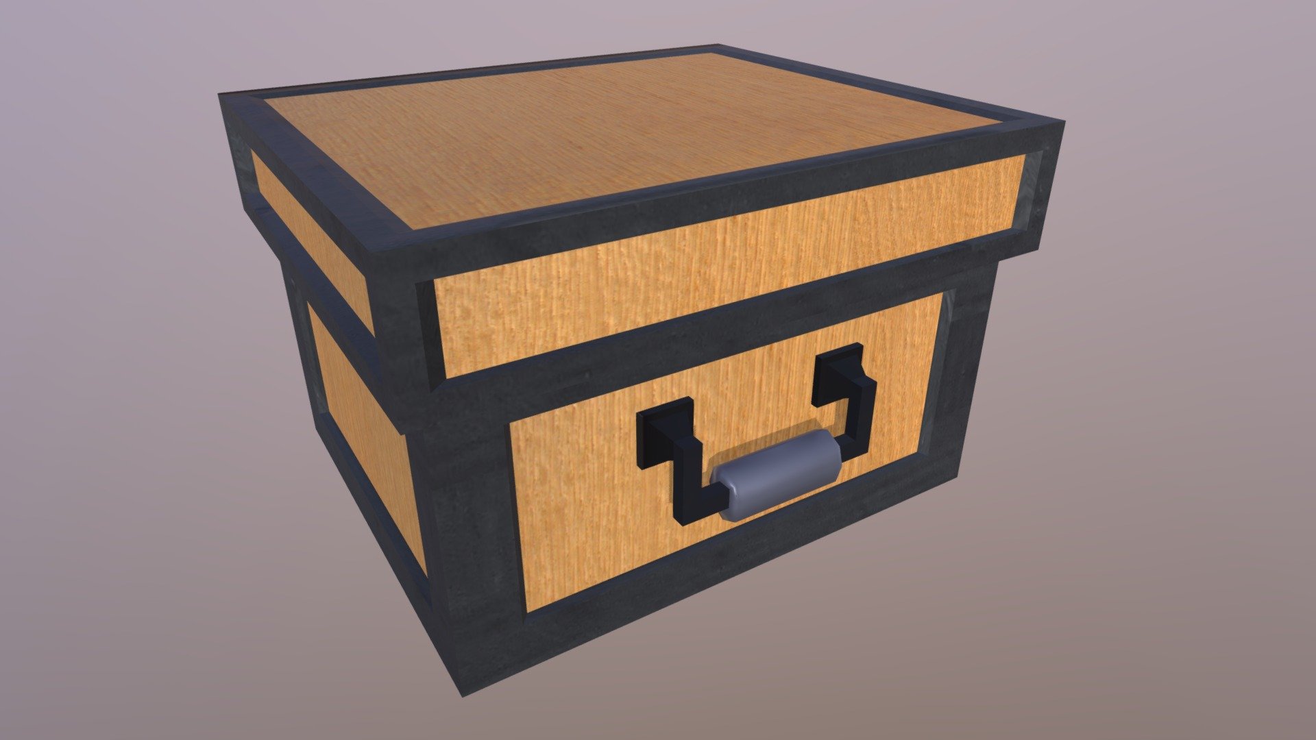 Wood Box - 3D model by VanGX [e5d7b66] - Sketchfab