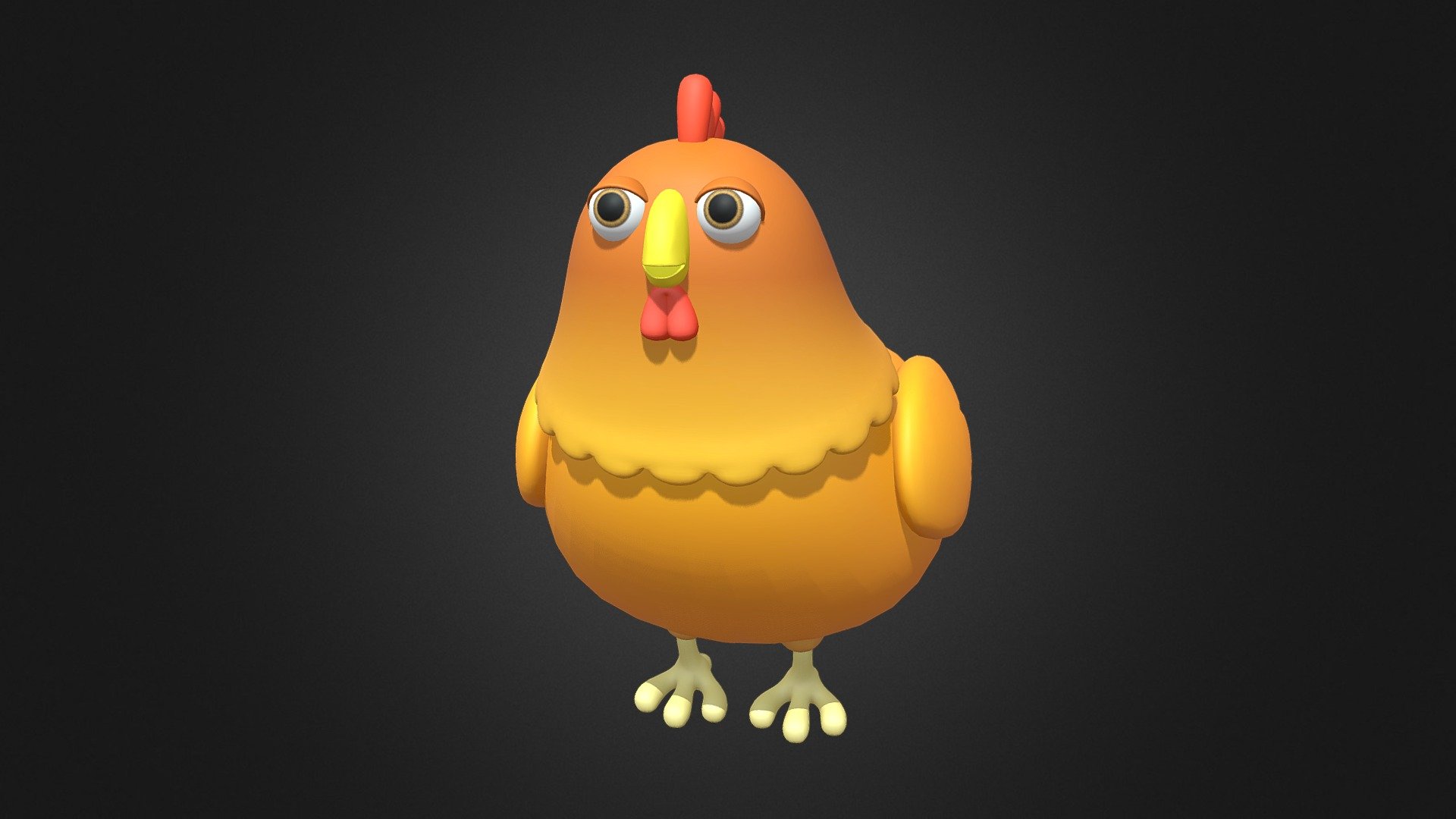 Asset - Cartoons - Chicken Hen Rigged - Buy Royalty Free 3D model by ...