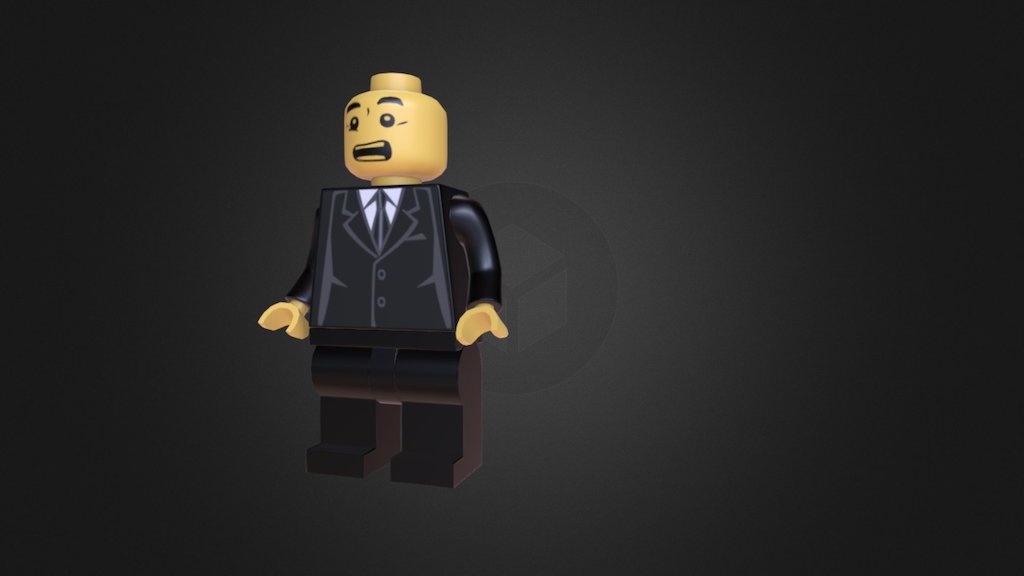 Lego Man - 3D model by kinakyu [e5da76d] - Sketchfab