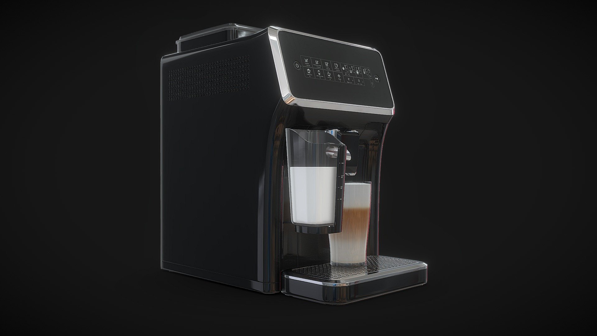 Coffee Machine - 3D model by Fusemesh [e5db4a4] - Sketchfab