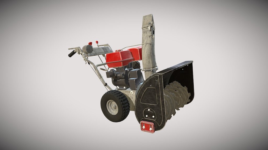 Snow Cleaner - Download Free 3D model by Francesco Coldesina ...