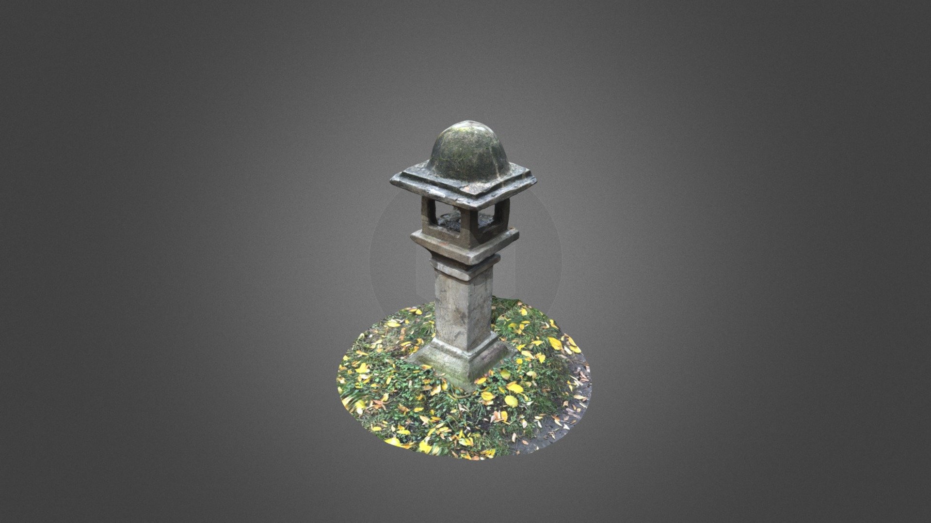 Japanese style street lamp scan 8K texture - 3D model by Billylaviere ...