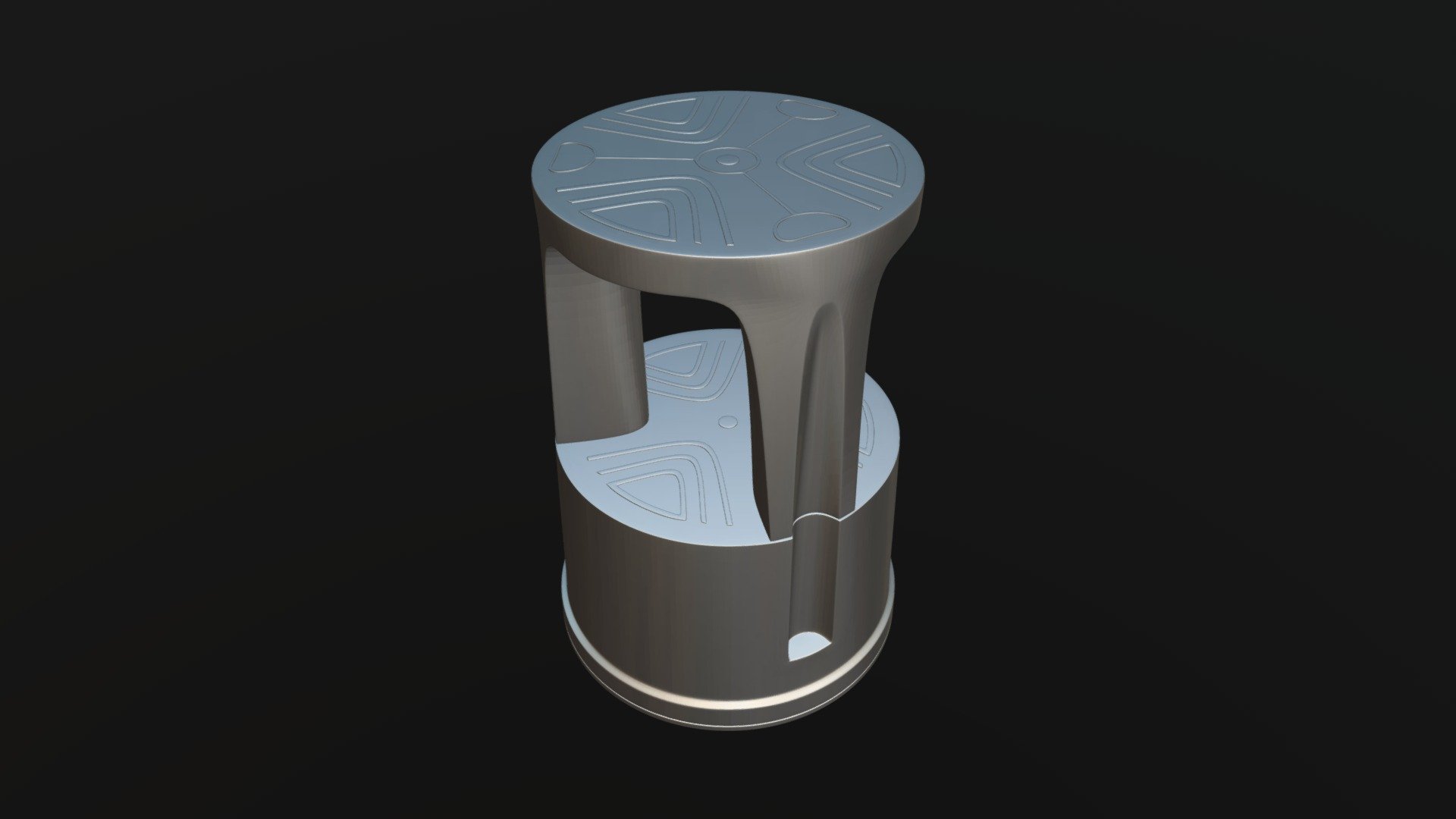 Stool - 3D model by LeonardoAM [e5dfbc2] - Sketchfab