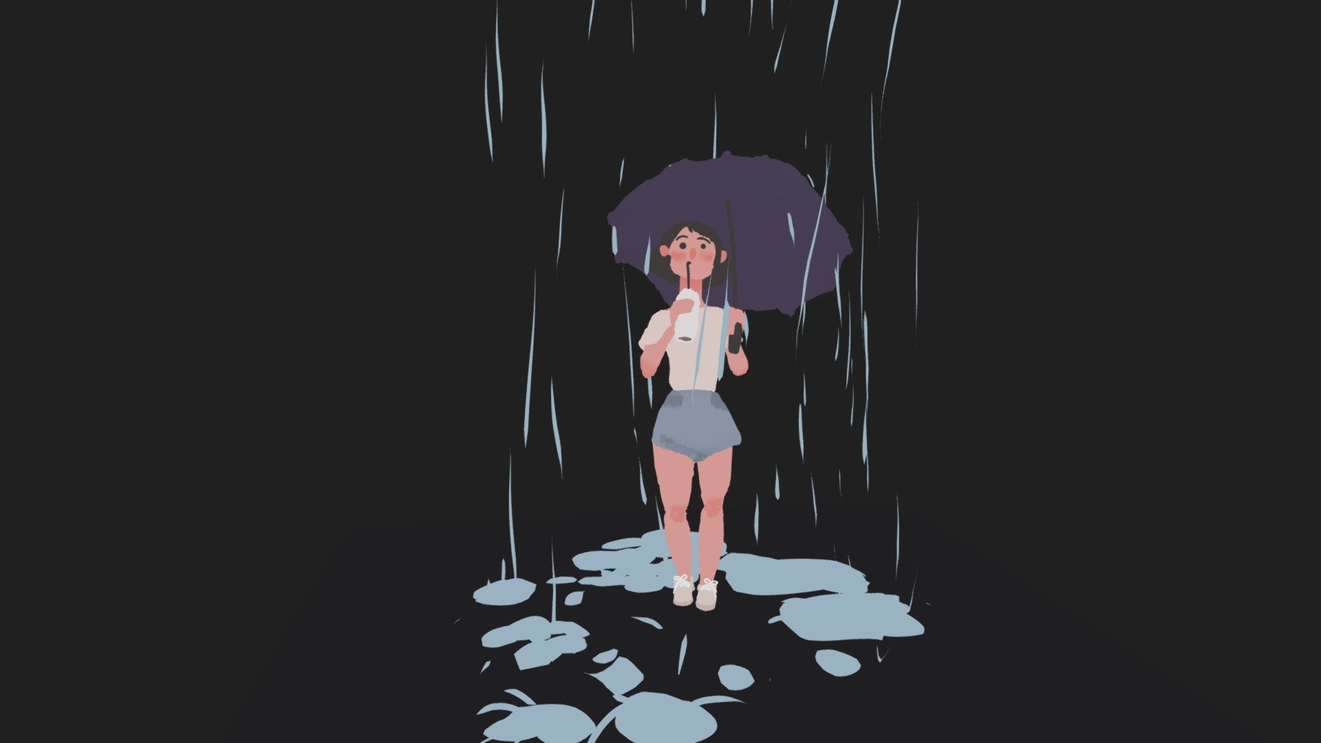 Raining - 3D model by JordaMoldesart (@Jorda.Moldes) [e5e1733] - Sketchfab