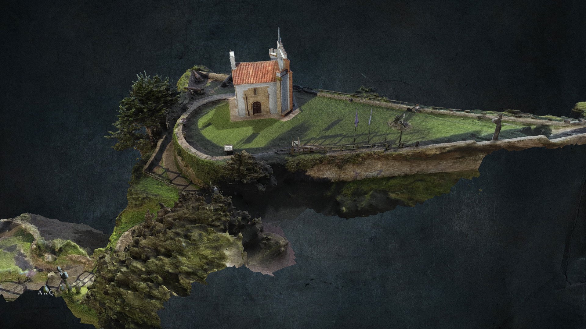 Ermita de la V. de la Guía | Ribadesella SPAIN - Download Free 3D model ...