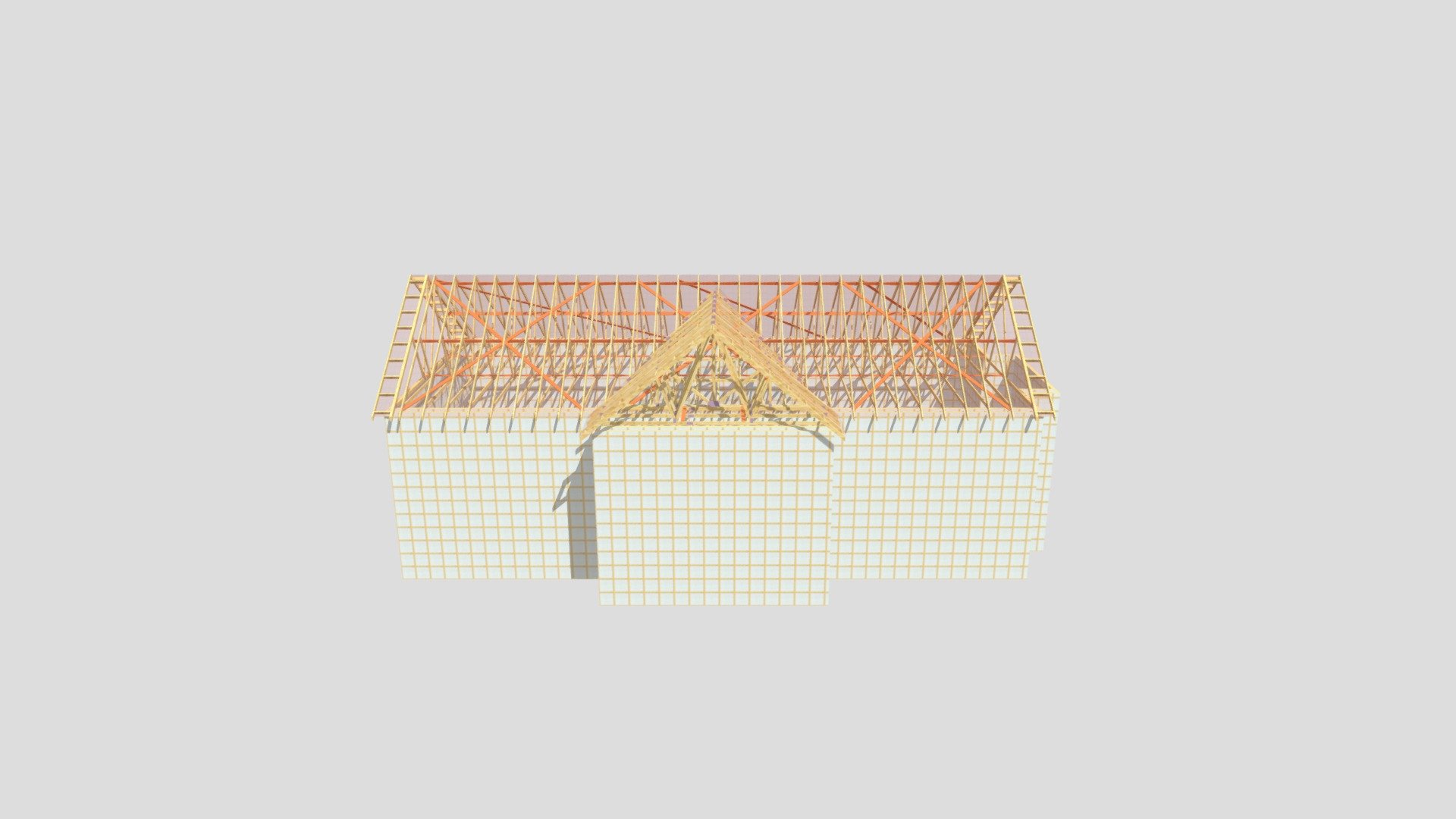 Proposed Block C Roof - Download Free 3D model by Ballyglasstruss ...