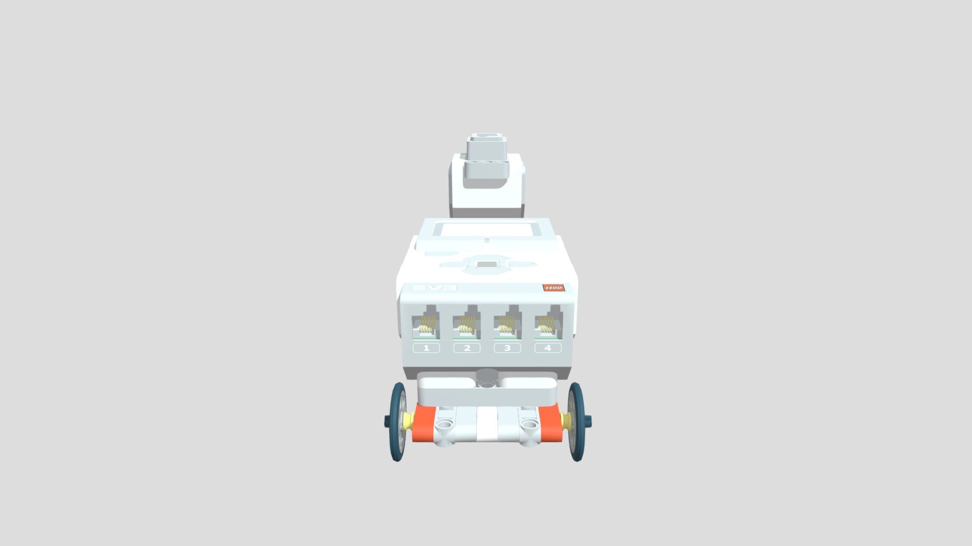 An ev3 car model - Download Free 3D model by yupnan [e5e3701] - Sketchfab