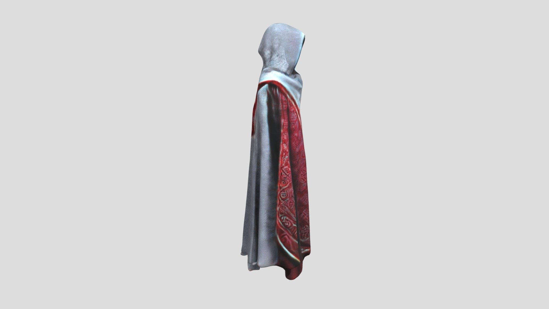 ritual_cloak_with_a_reddish_ Mars - Download Free 3D model by ...