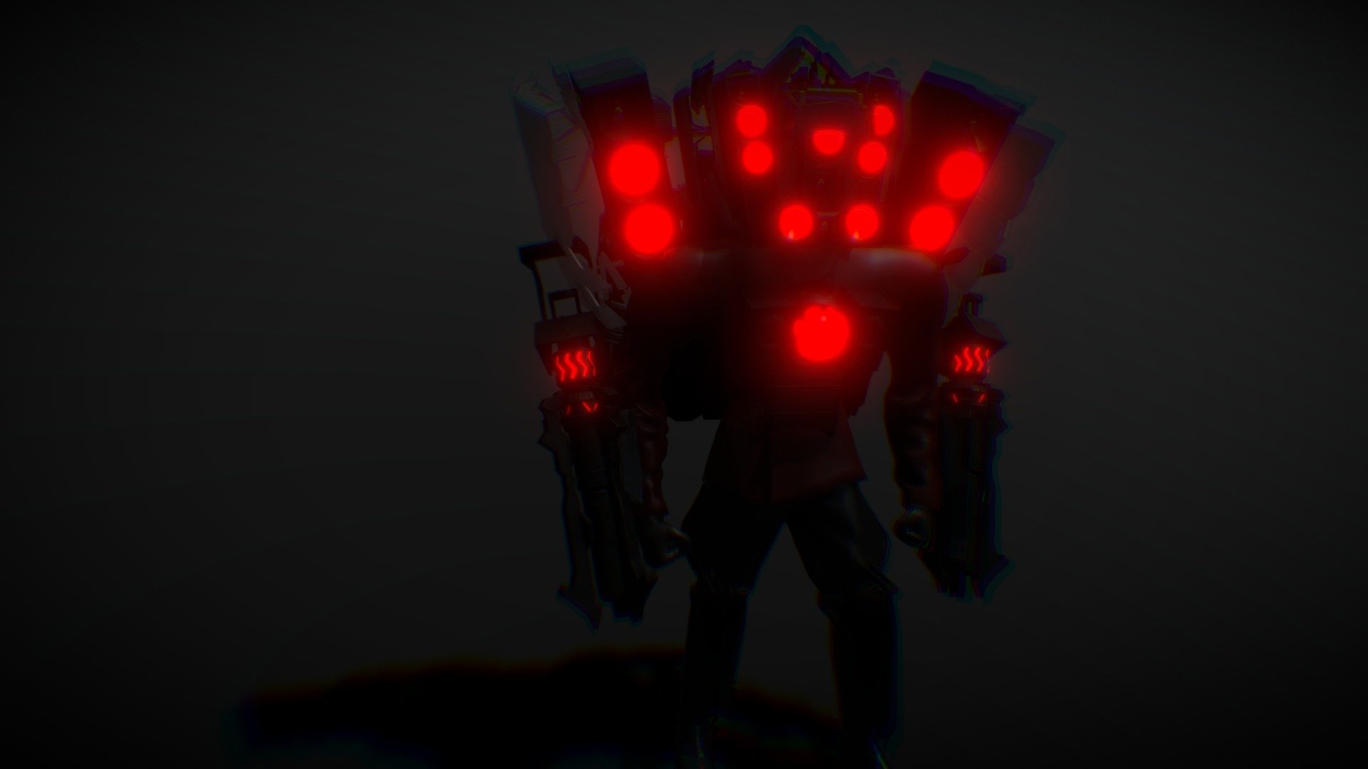 overcharged upgraded titan speakerman - Download Free 3D model by Jeff ...