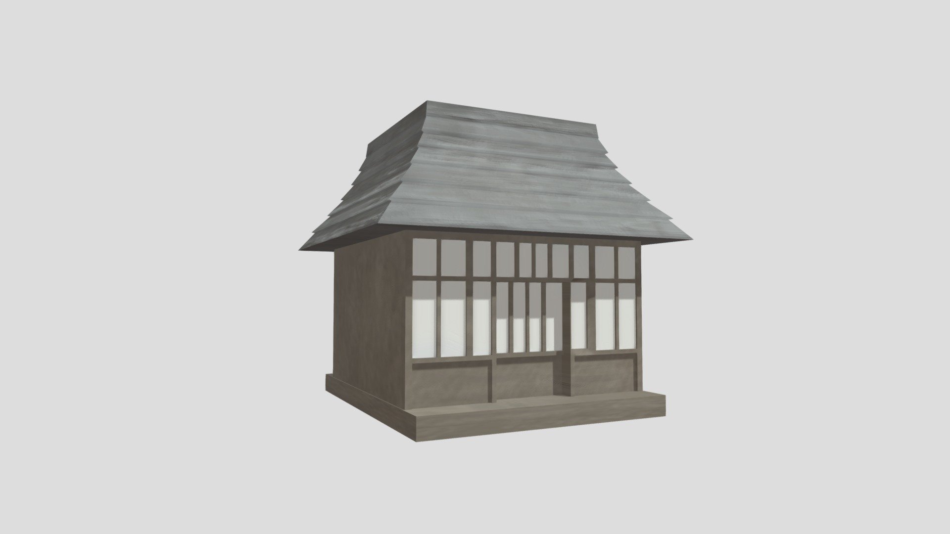 dojo huis - 3D model by JesseVliek [e5e5e3d] - Sketchfab