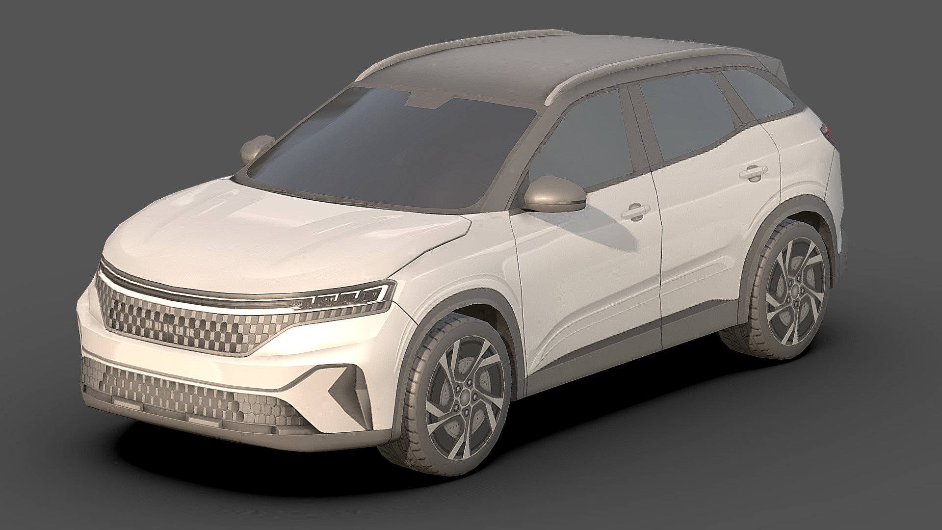 Renault Low-Poly 2025 - 3D model by Sidra (@Sidramax) [e5e7ecf] - Sketchfab