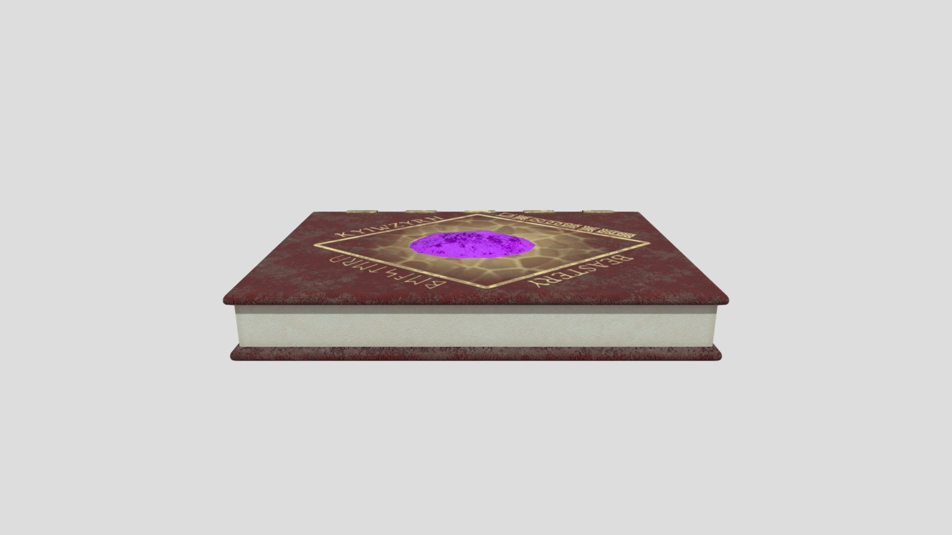 MAGIC BOOK - 3D model by Arrow_vrc [e5e8a2c] - Sketchfab