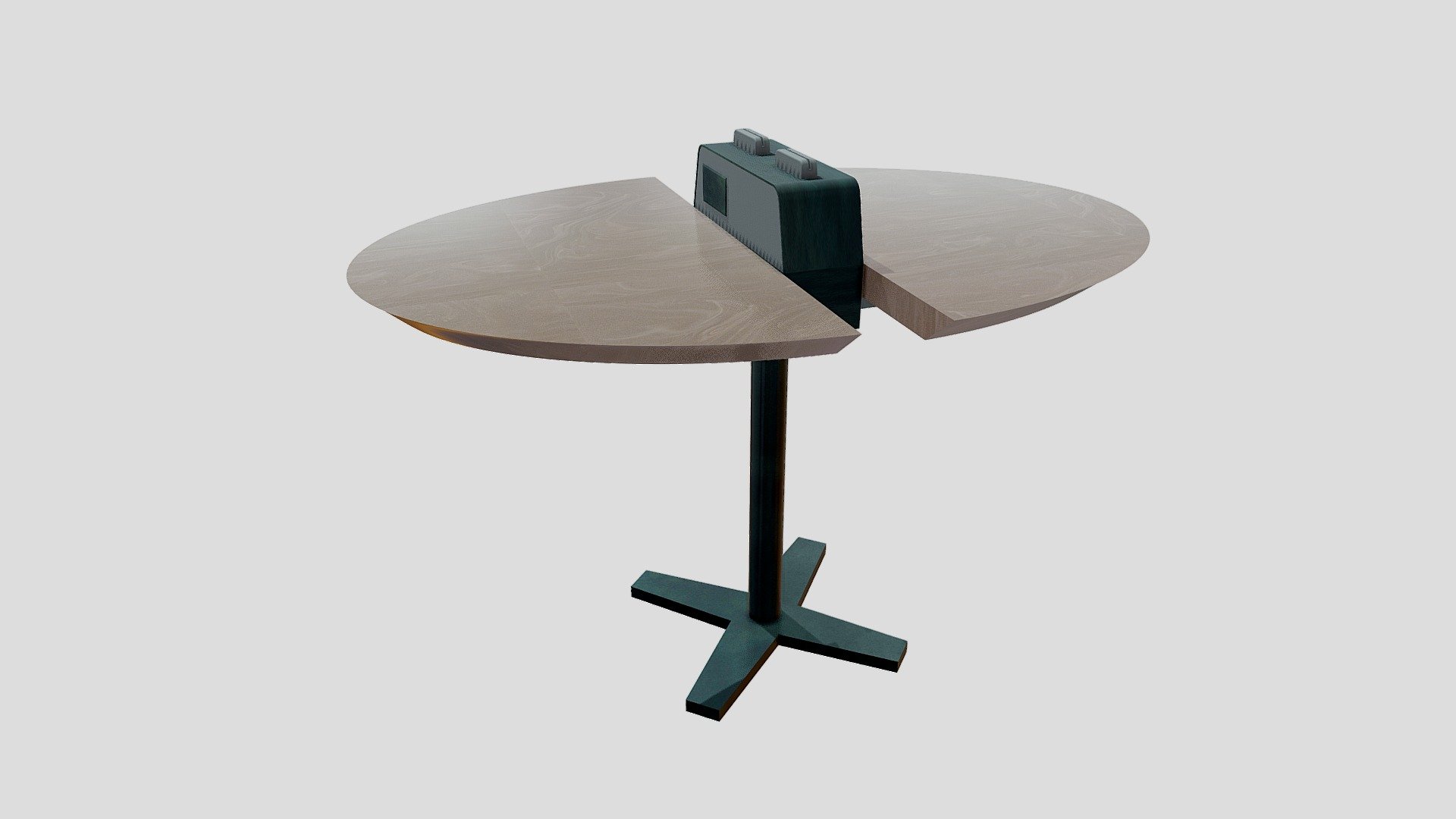 Oval Dining Table - Buy Royalty Free 3D model by Koho Woo (@koksky ...