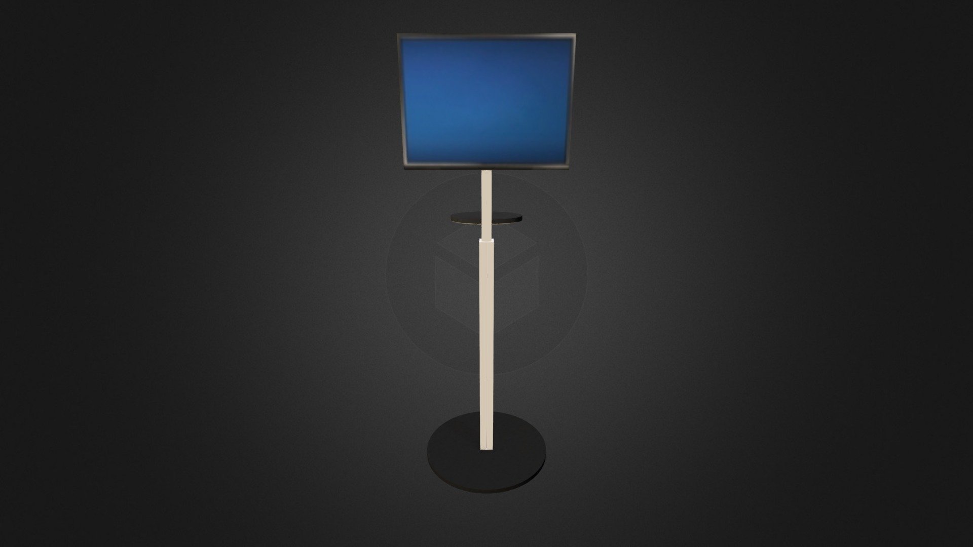 Small Telescopic Monitor Stand - 3D model by exhibit-tools [e5ec3d3 ...