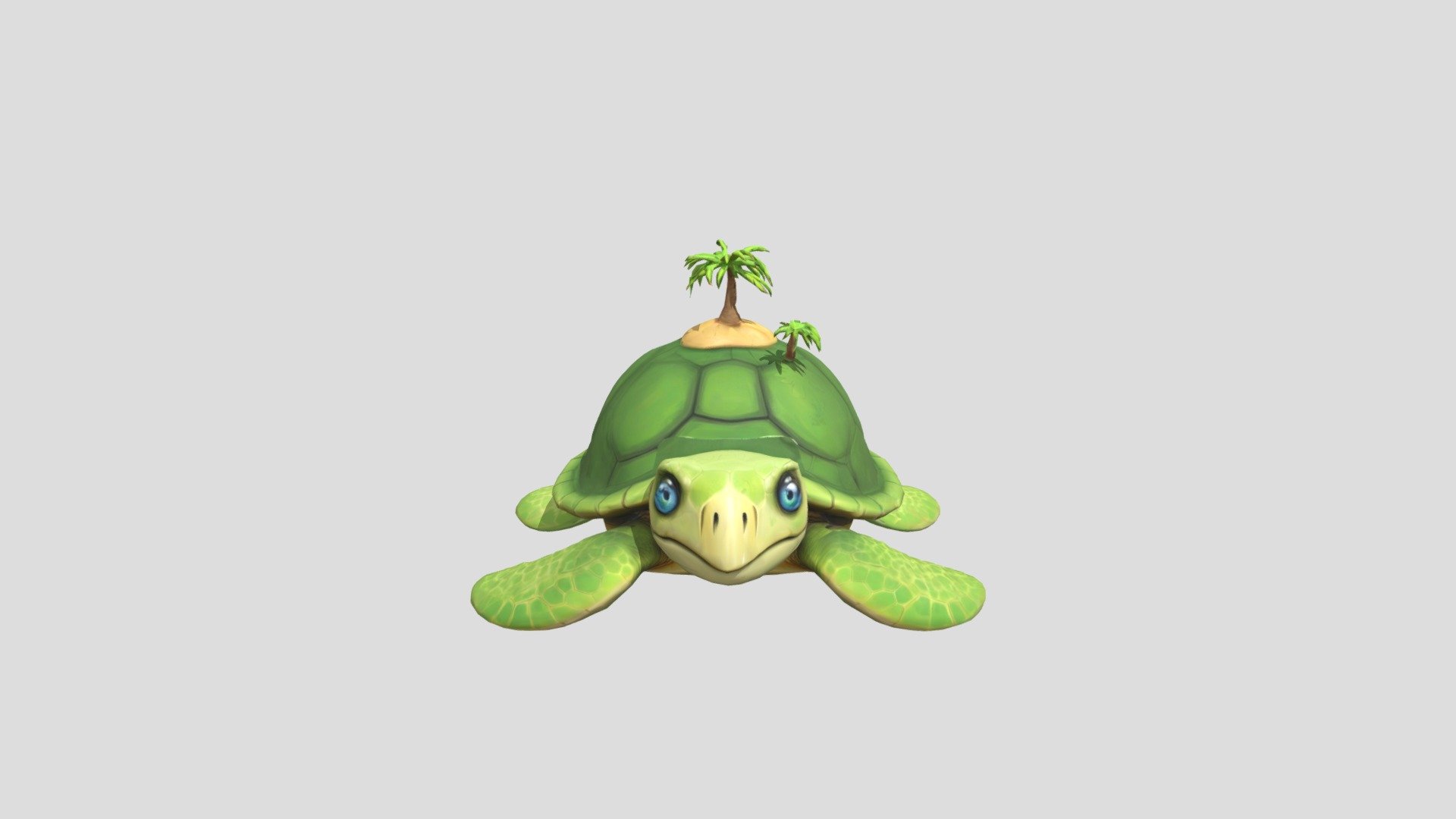 SCP-3301 card: Island Turtle - Download Free 3D model by ...