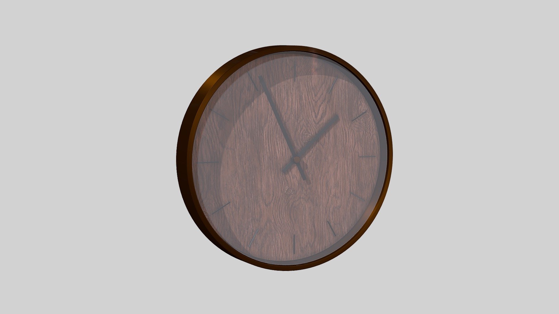 Wall clock - 3D model by NikiYani [e5ed548] - Sketchfab