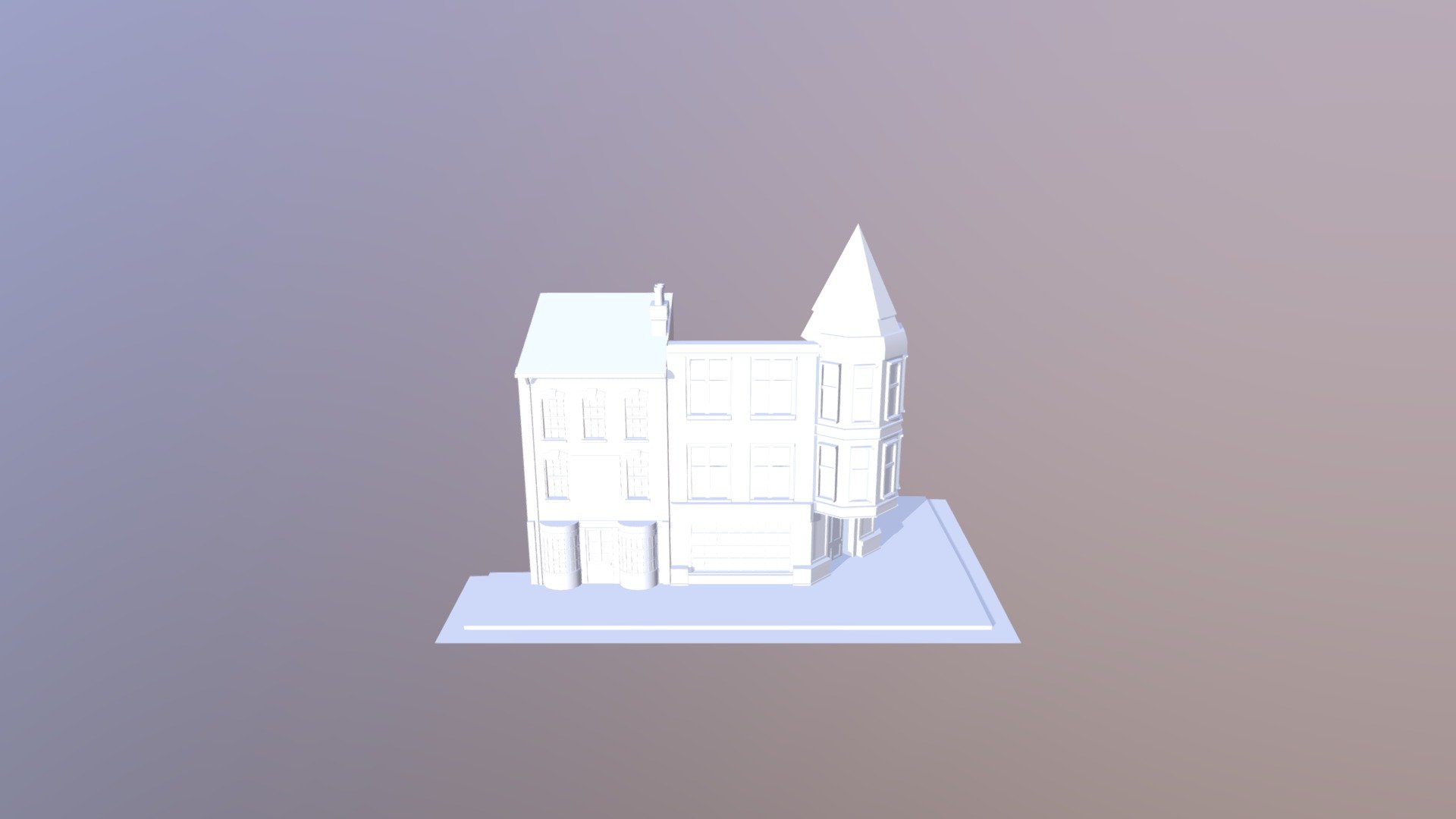Victorian Buildings - 3D model by BrookCharlesworth44 [e5efcd2] - Sketchfab