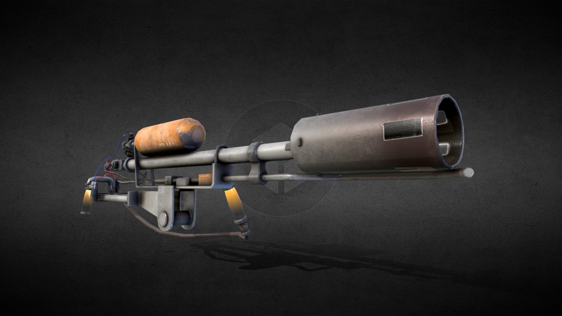 flamethrower - Download Free 3D model by batata (@i55121127) [e5f1441 ...