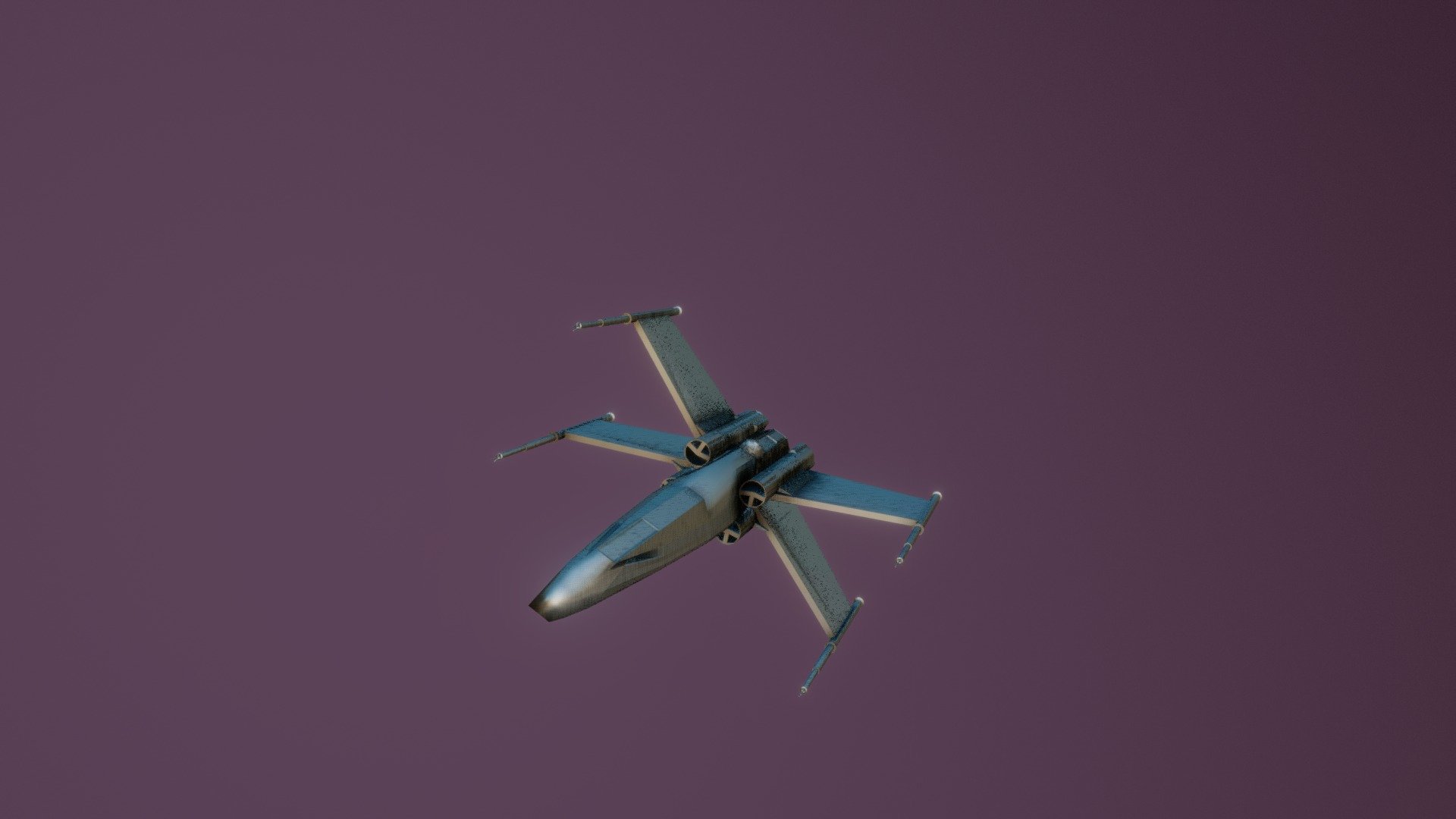 Star wars X-wing Fighter - 3D model by Nathaniel.F (@NathanielLDEutc ...