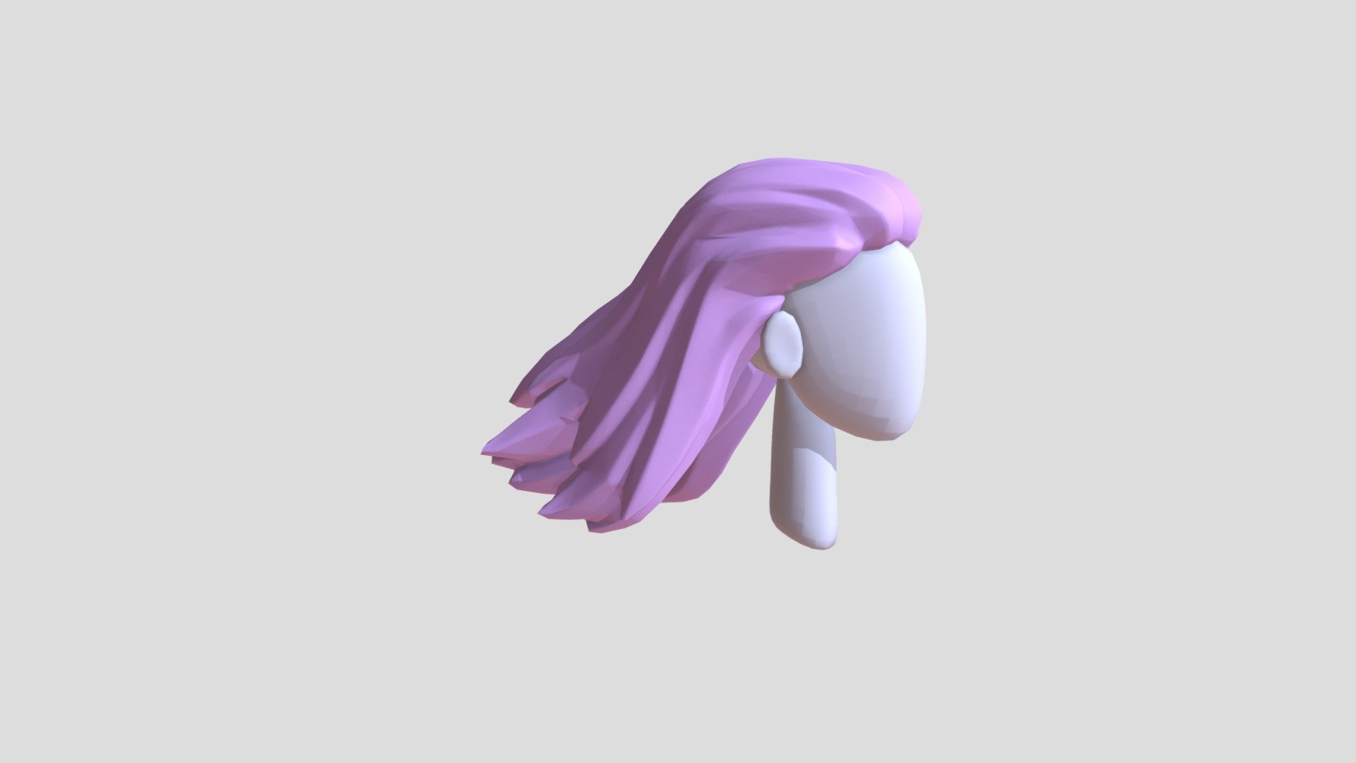 Stylized Long Flowing Hair - Buy Royalty Free 3D model by KevBot ...