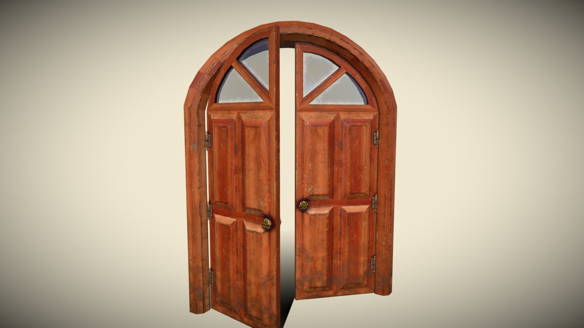 Door Arched Static and Animated - Buy Royalty Free 3D model by Pingo ...