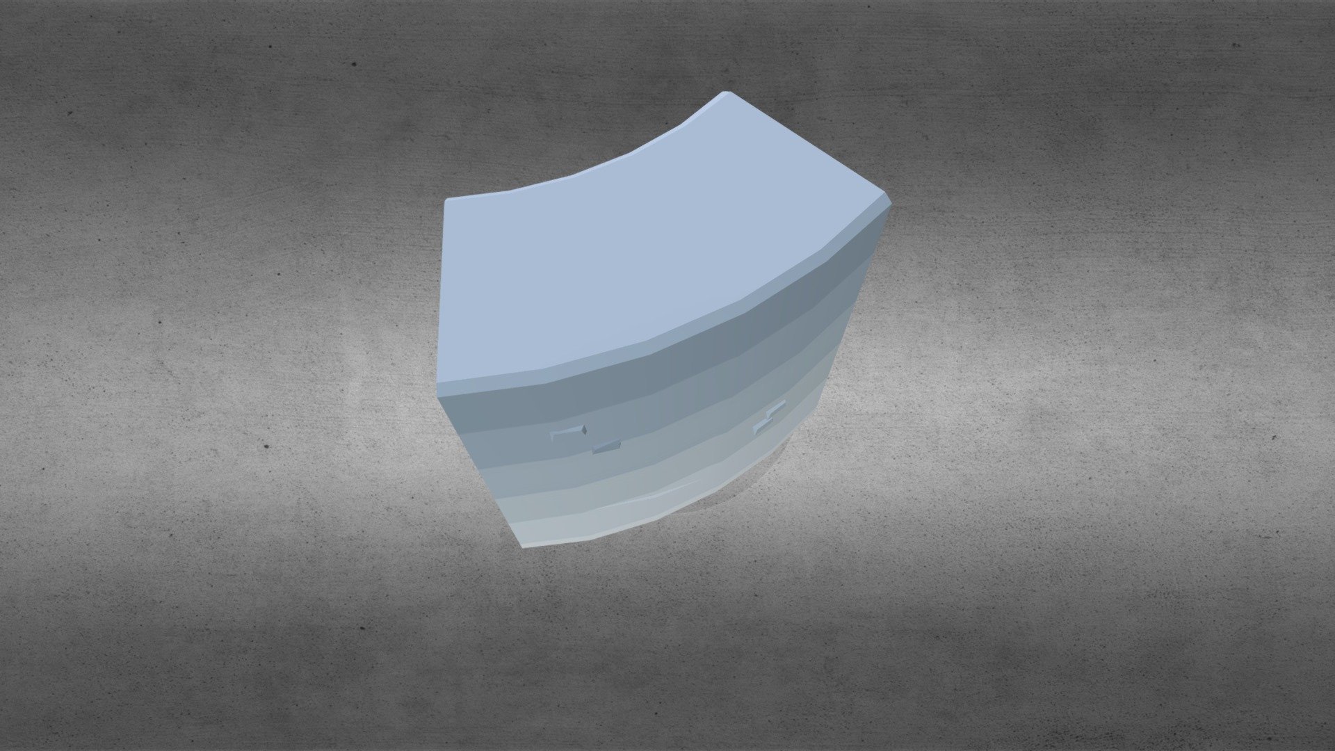 Castle-wall-bend-ver1 - Download Free 3D model by Pixel (@stefan ...