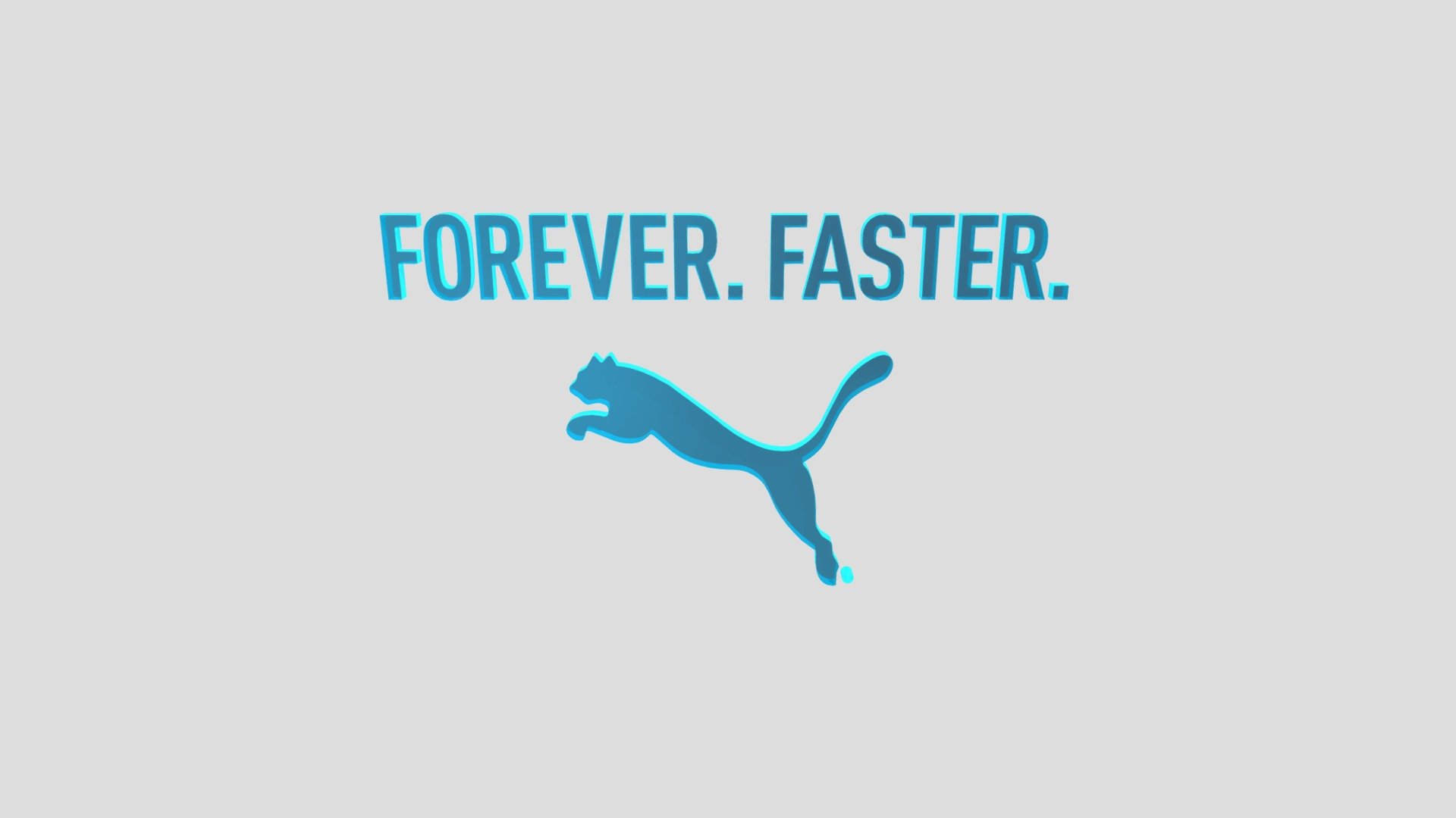 Puma_AR_Logo_v003_dg - 3D model by sadinvader [e5f3c93] - Sketchfab