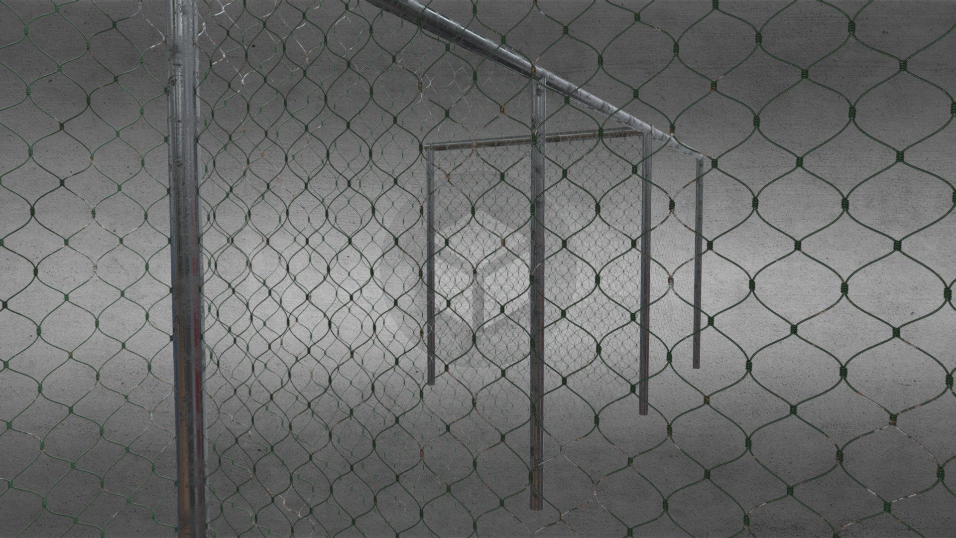 Fence | Wire mesh fence | Забор - Download Free 3D model by Every 3D ...