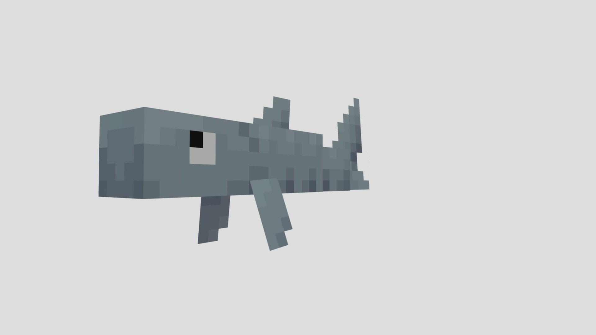 Mini Shark - 3D model by TheNorthernHarpy [e5f7455] - Sketchfab