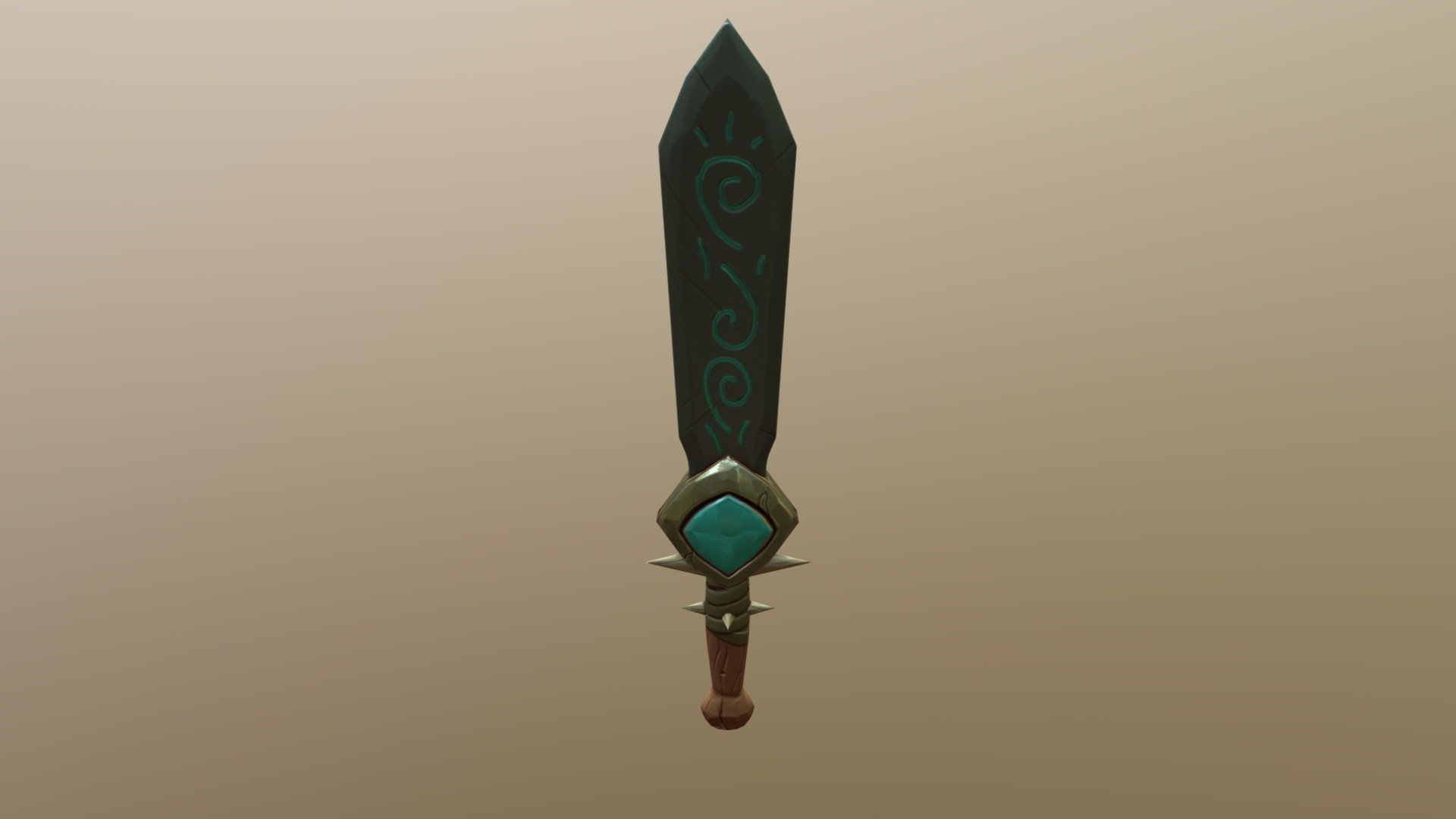 Ancient Sword - 3D model by khchu [e5f76e8] - Sketchfab